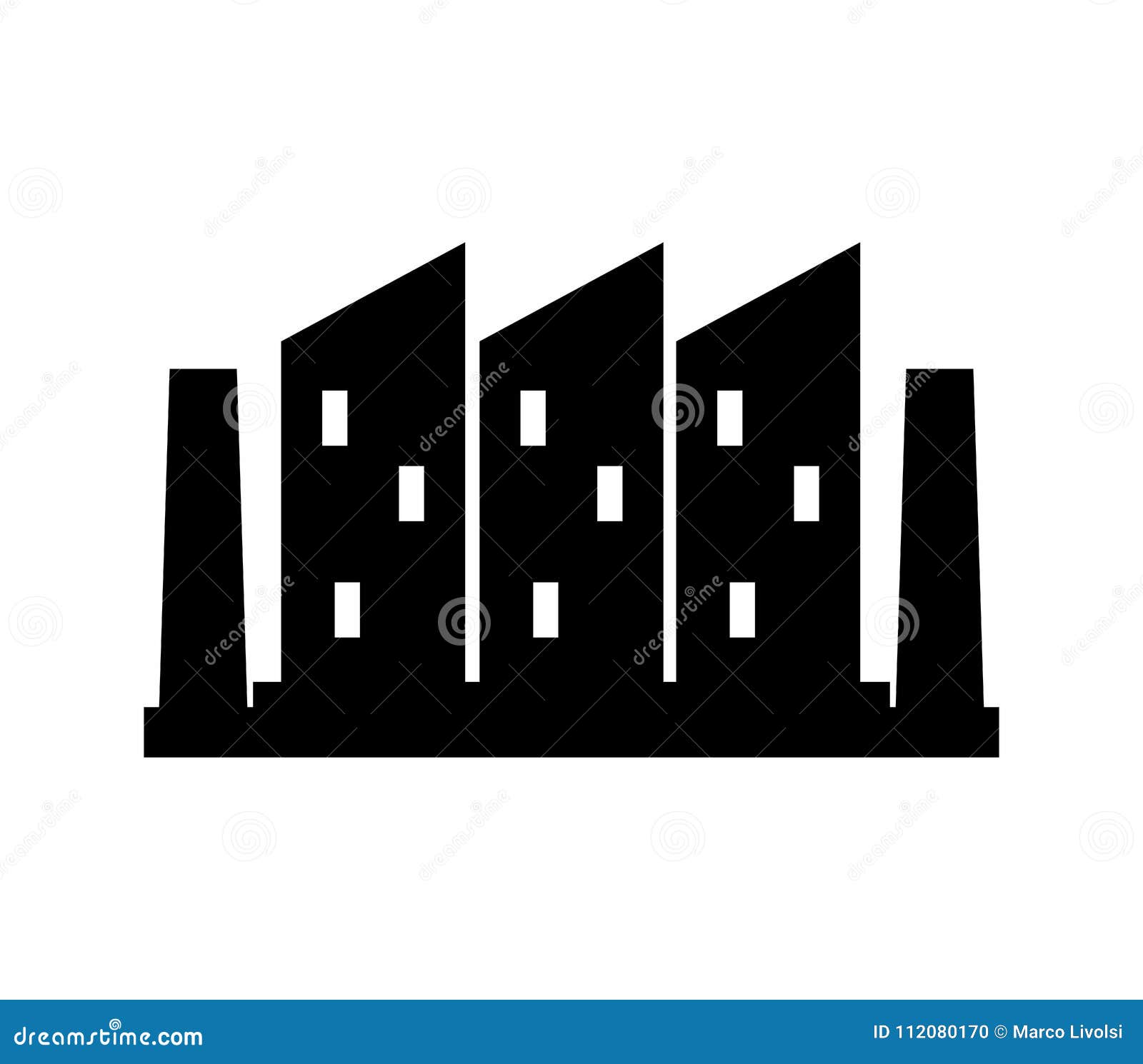 Industry icon stock illustration. Illustration of element - 112080170