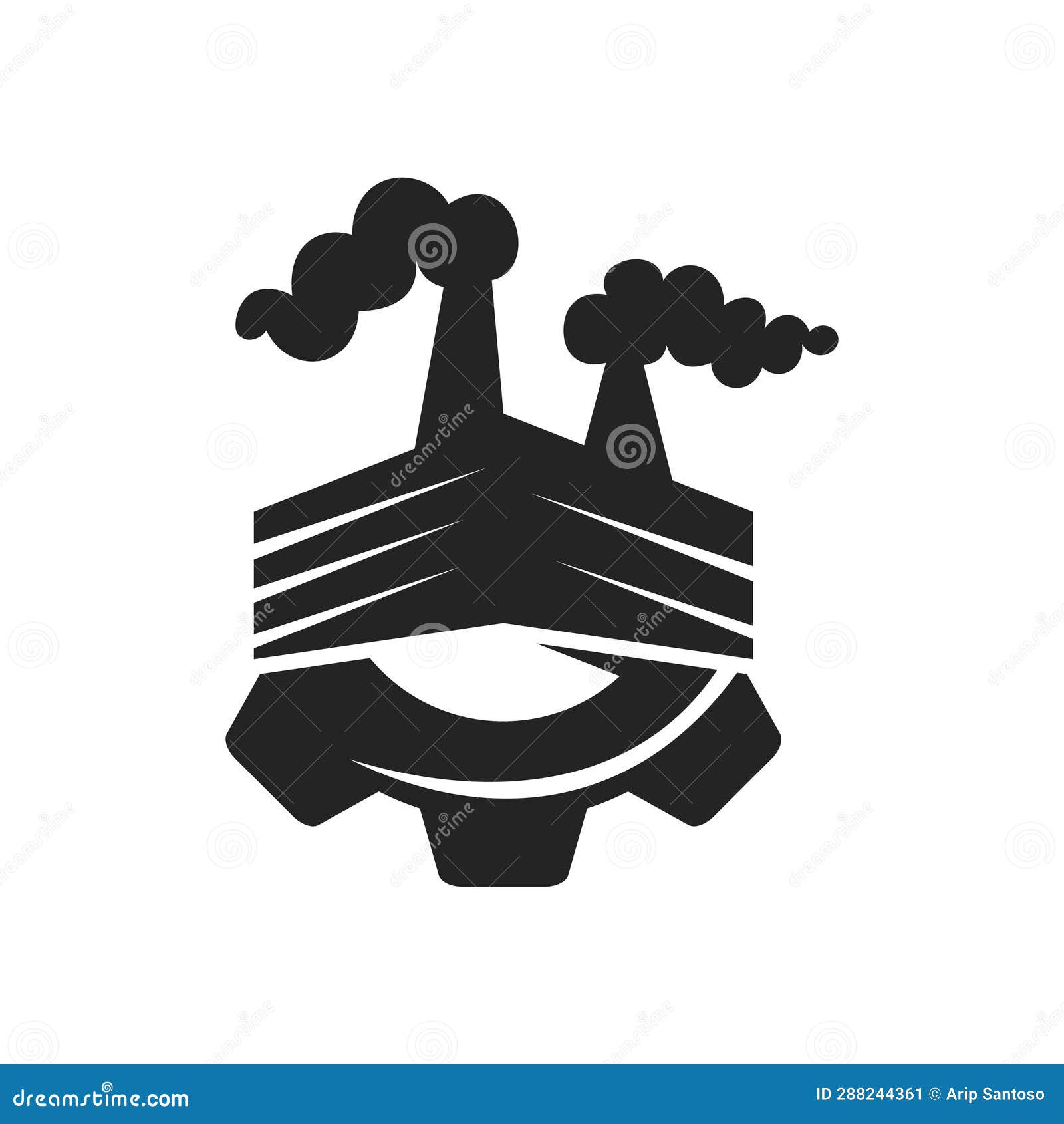 Industry Logo Template Isolated. Brand Identity. Icon Abstract Vector ...