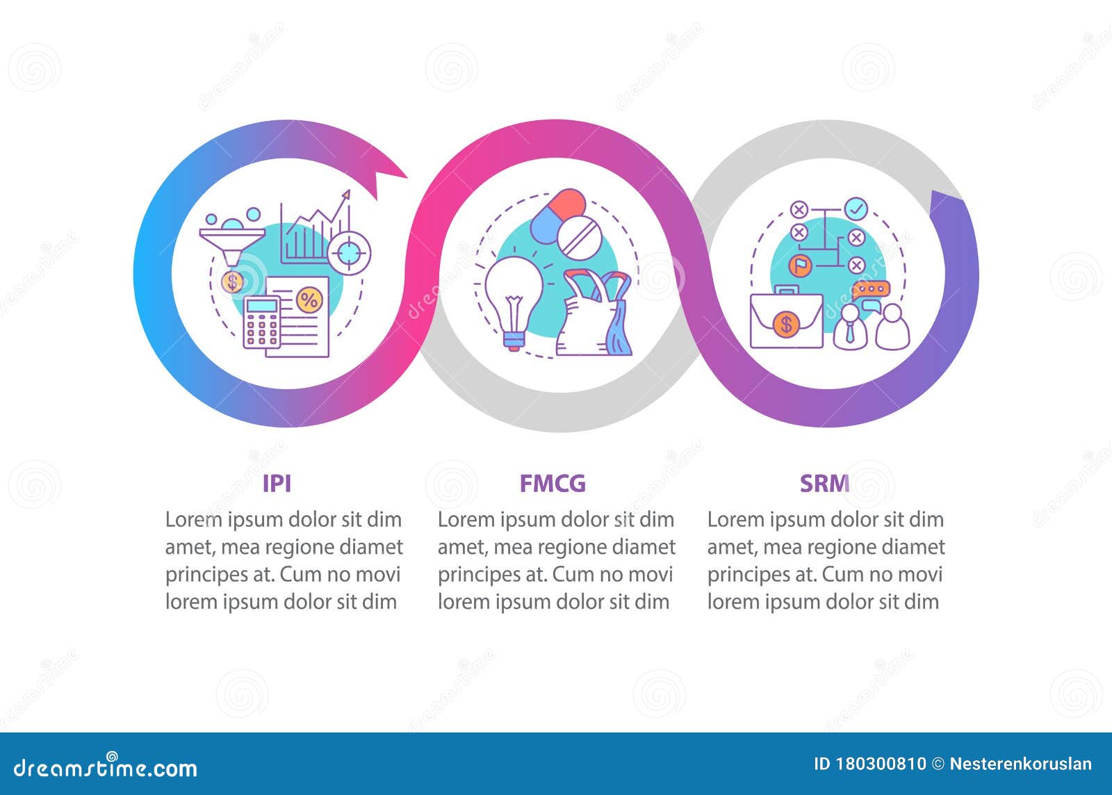 Industry Management Vector Infographic Template. Business Presentation ...