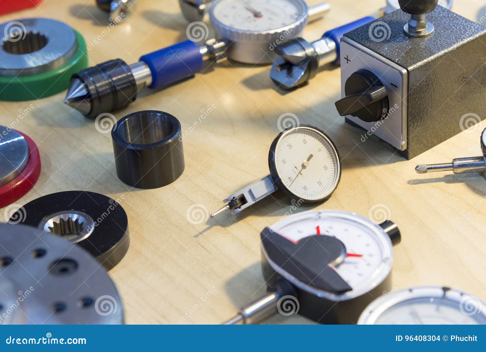 The Industry Measurement Instrument. Stock Photo - Image of manufacture ...