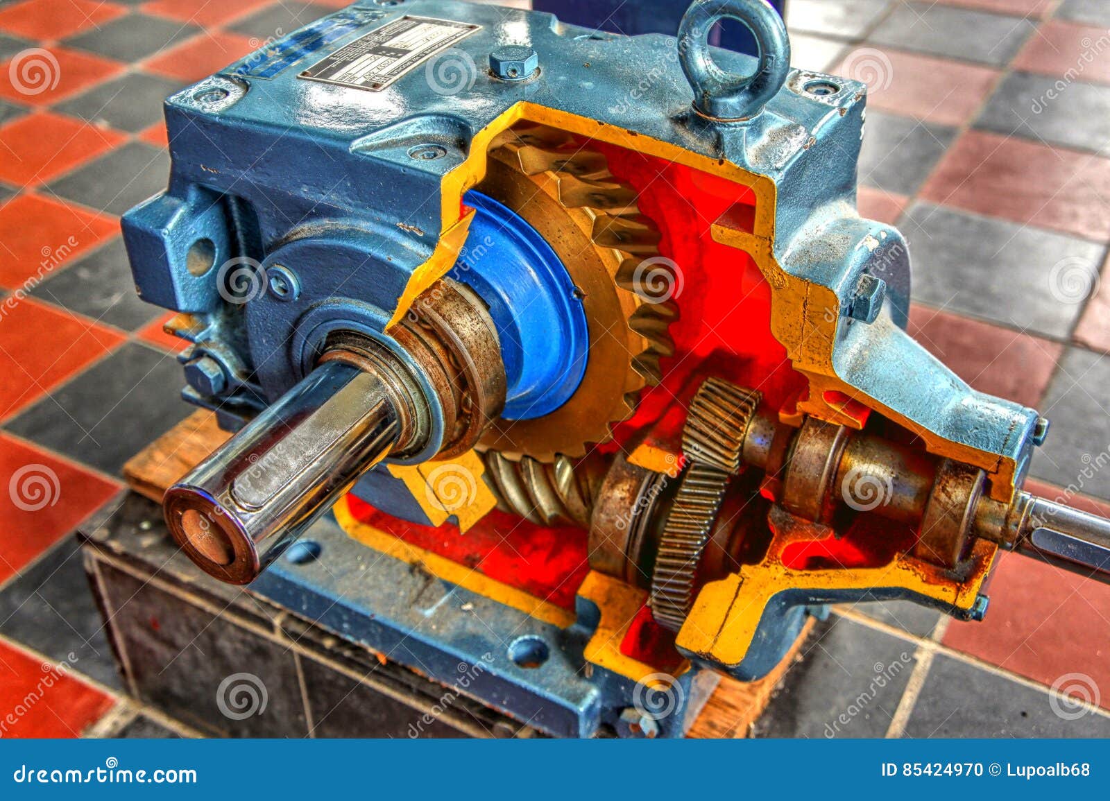 Engine Gear Cross-section Stock Photography | CartoonDealer.com #97347338