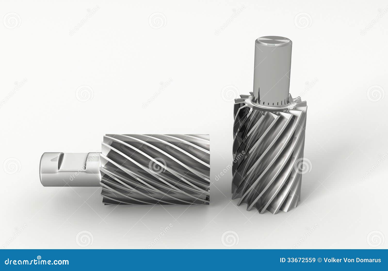 Industry milling cutter stock illustration. Illustration of equipment ...