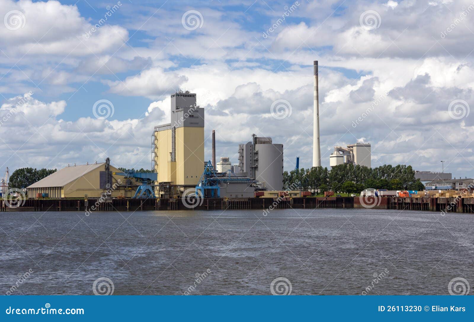 Industry at the port stock photo. Image of quay, germany - 26113230