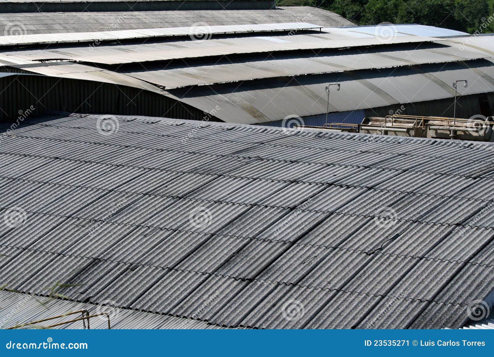 Industry roof stock image. Image of roofs, backgrounds - 23535271
