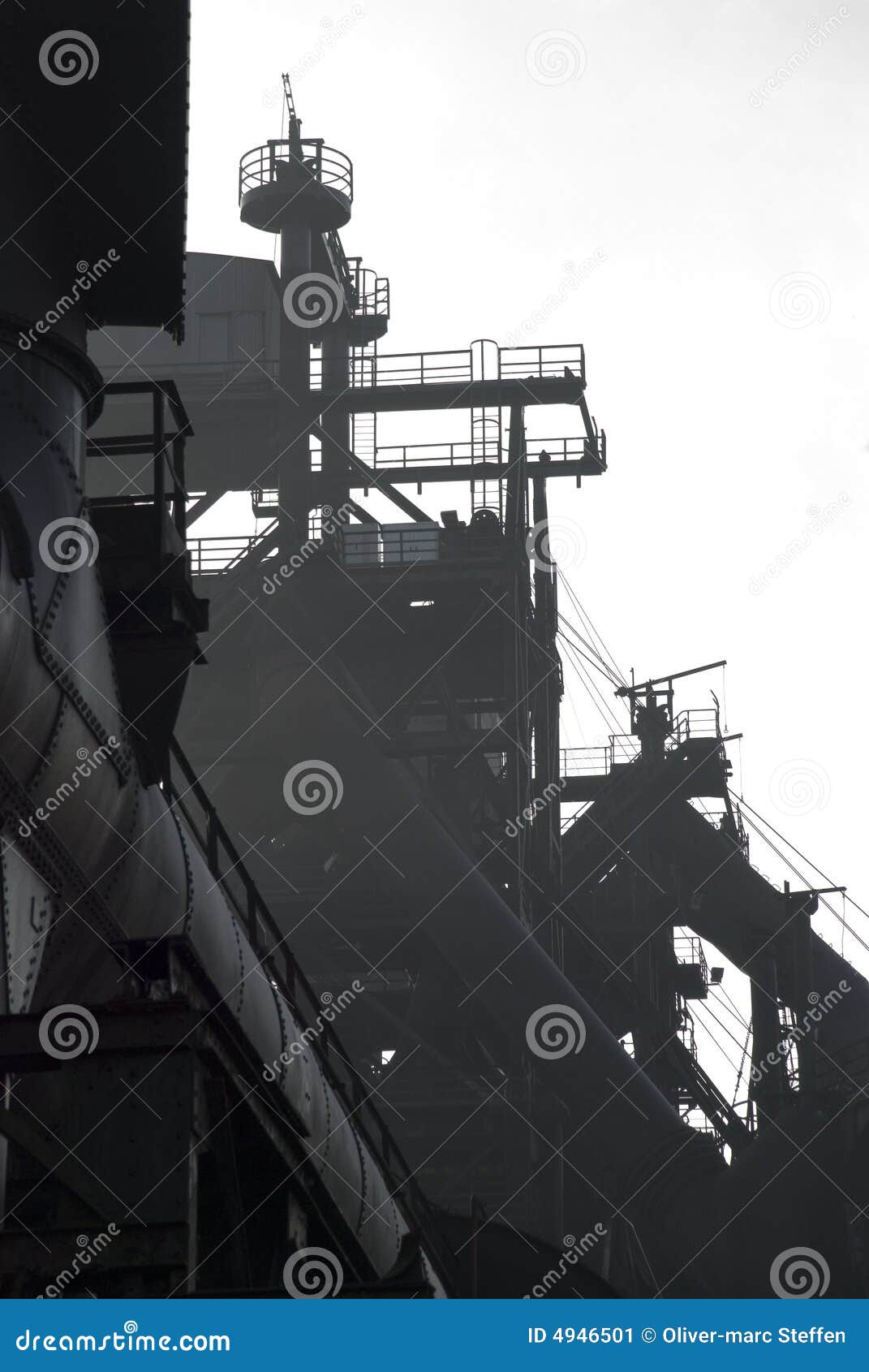 Industry skyline stock image. Image of duisburg, rust - 4946501