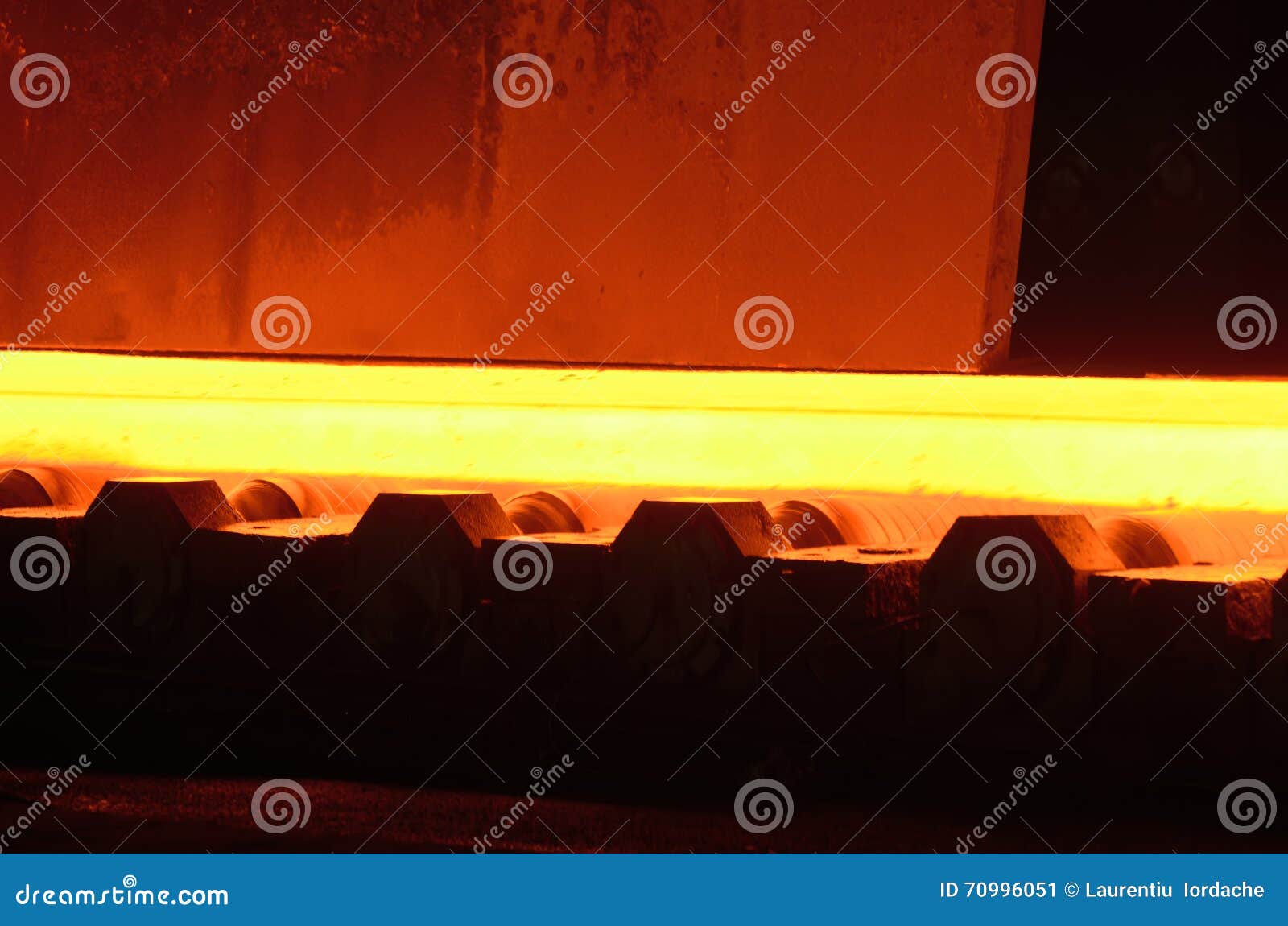 Industry steel, Hot slab stock image. Image of fuel, slab - 70996051