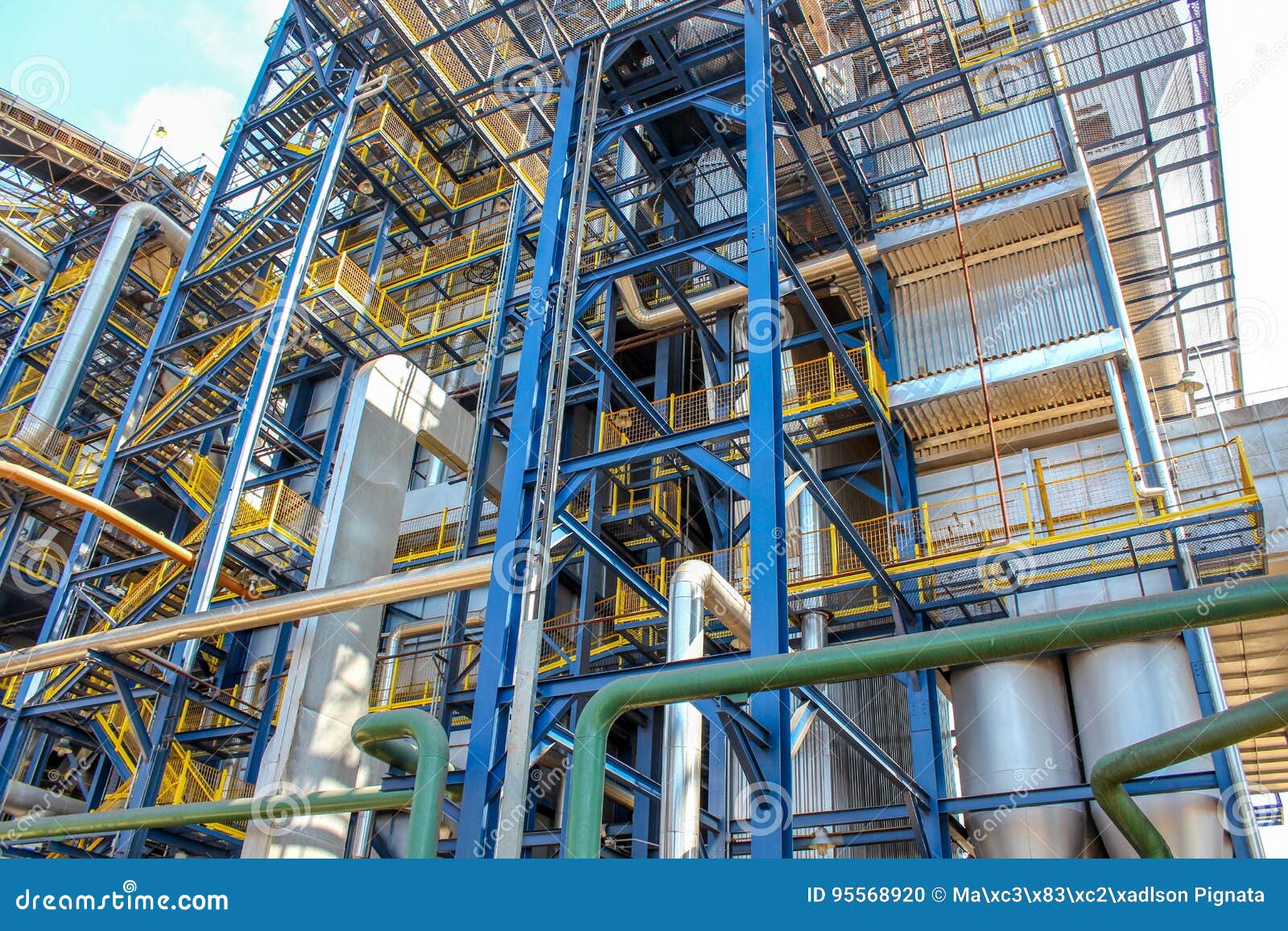 Industry sugar cane stock photo. Image of distillery - 95568920