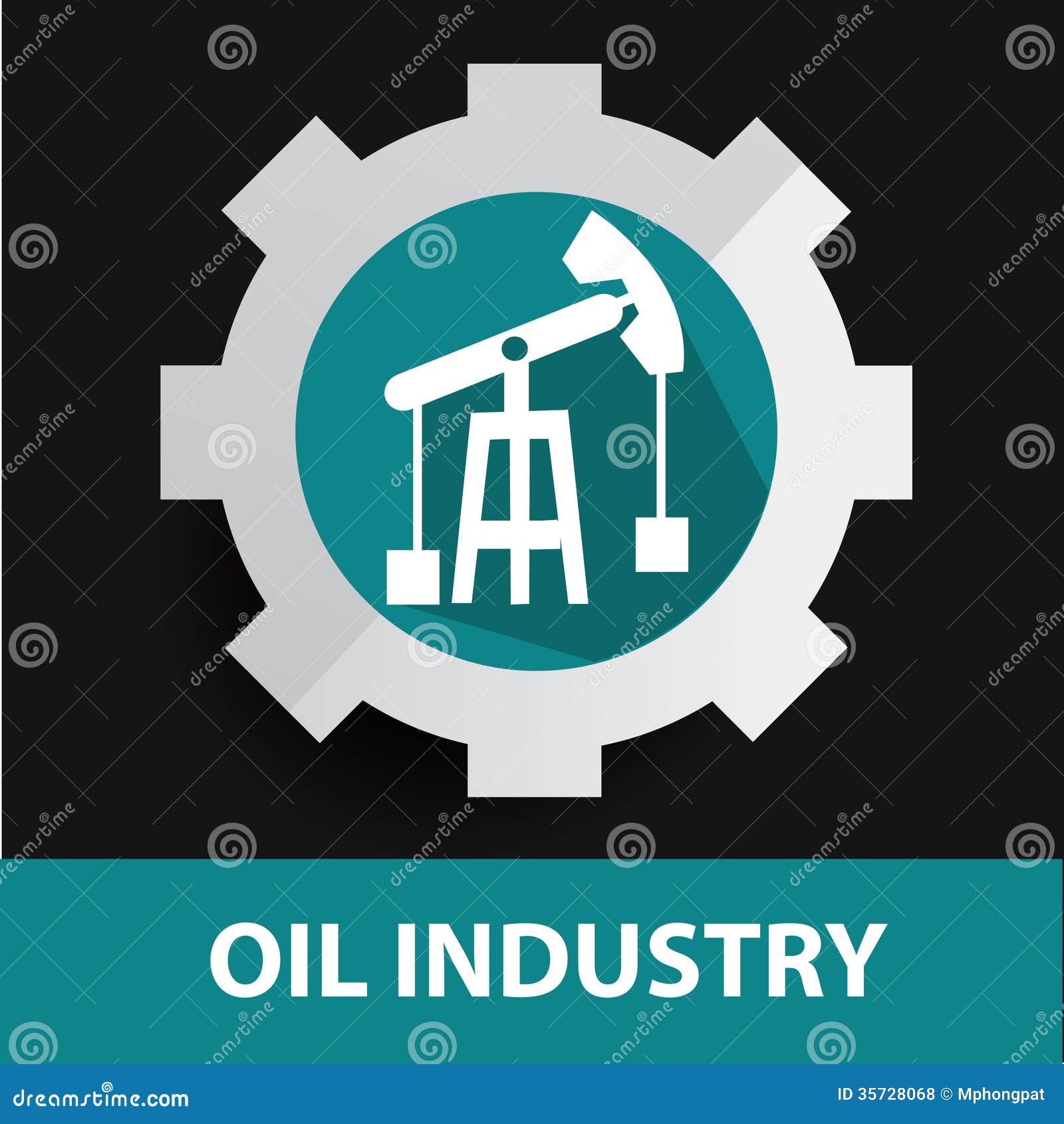 Industry symbol design stock illustration. Illustration of development ...