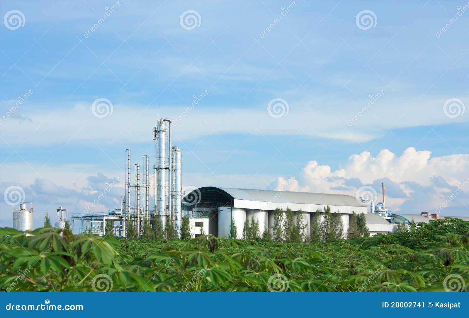 Industry Tapioca stock image. Image of electricity, charcoal - 20002741