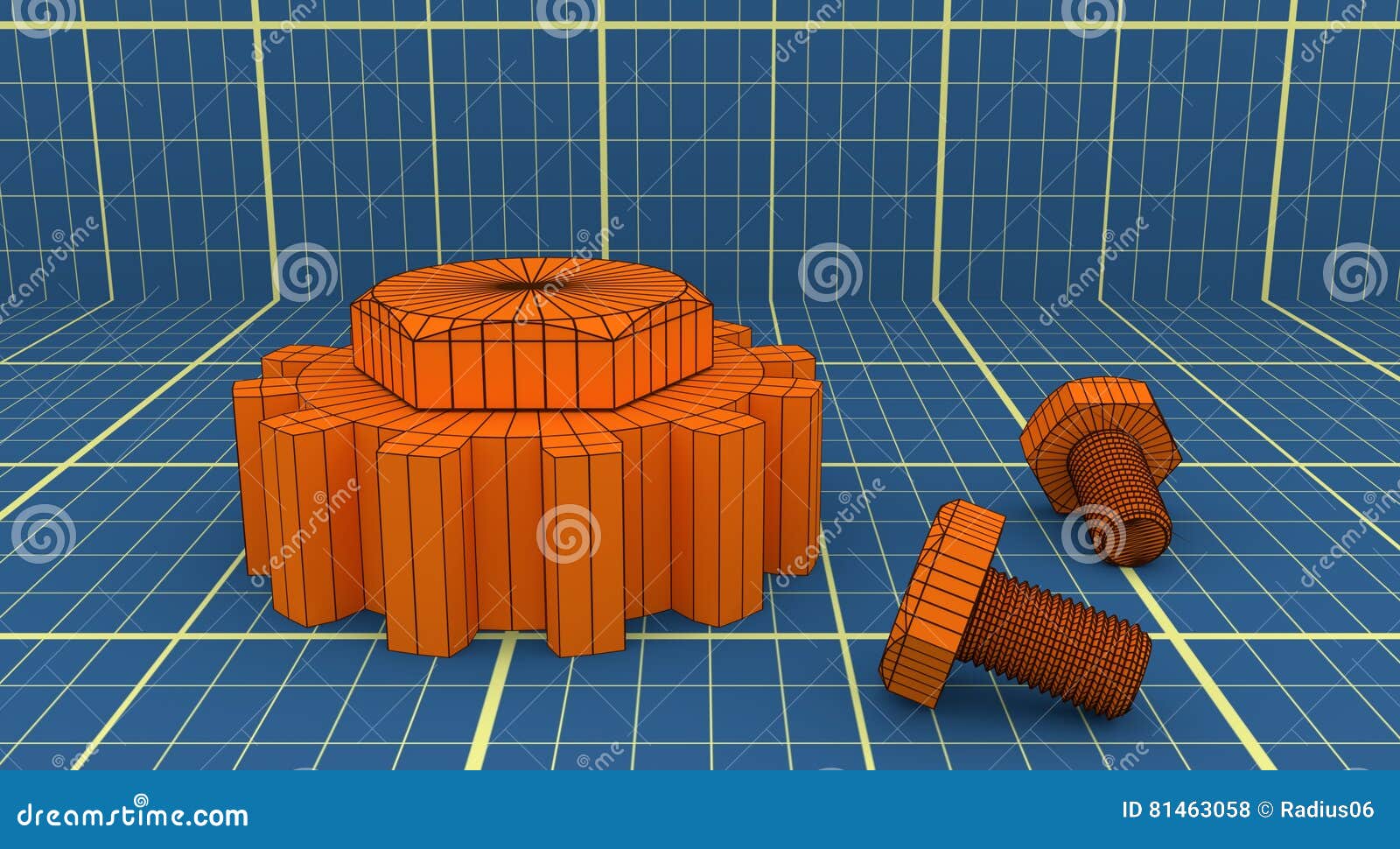 Industry Theme Relative Background Concept Stock Illustration ...