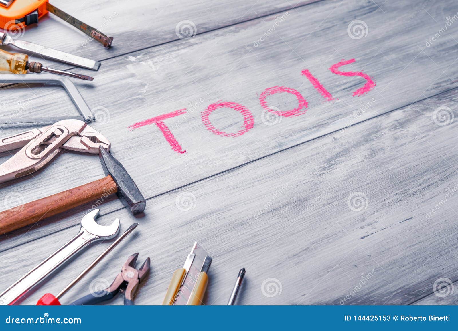 Industry Toolkit Concept and Written Tools Stock Image - Image of ...