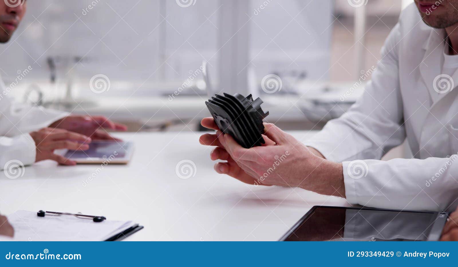 Industry Worker Team in Factory Office Stock Image - Image of ...