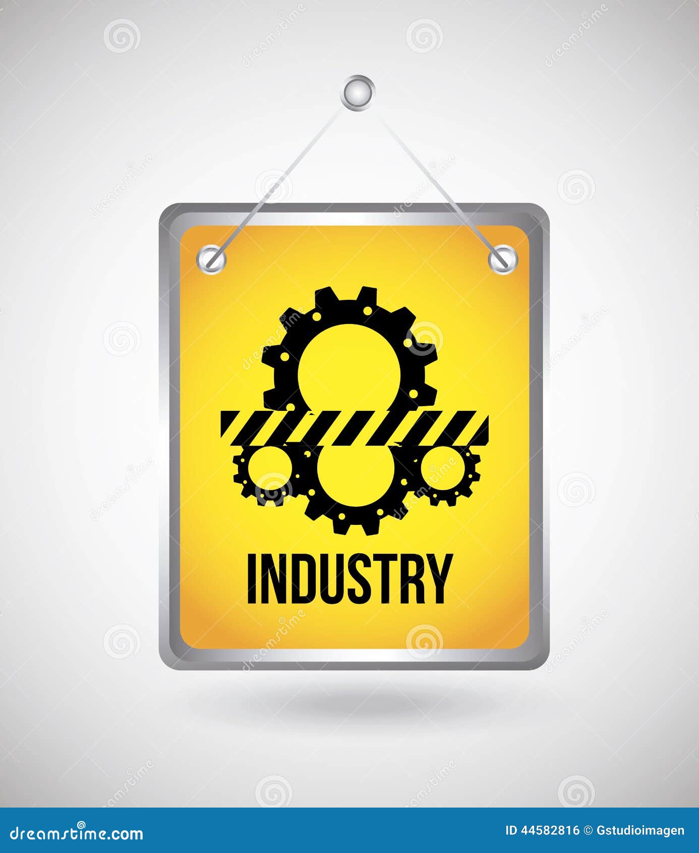 Indutry design stock vector. Illustration of silhouette - 44582816