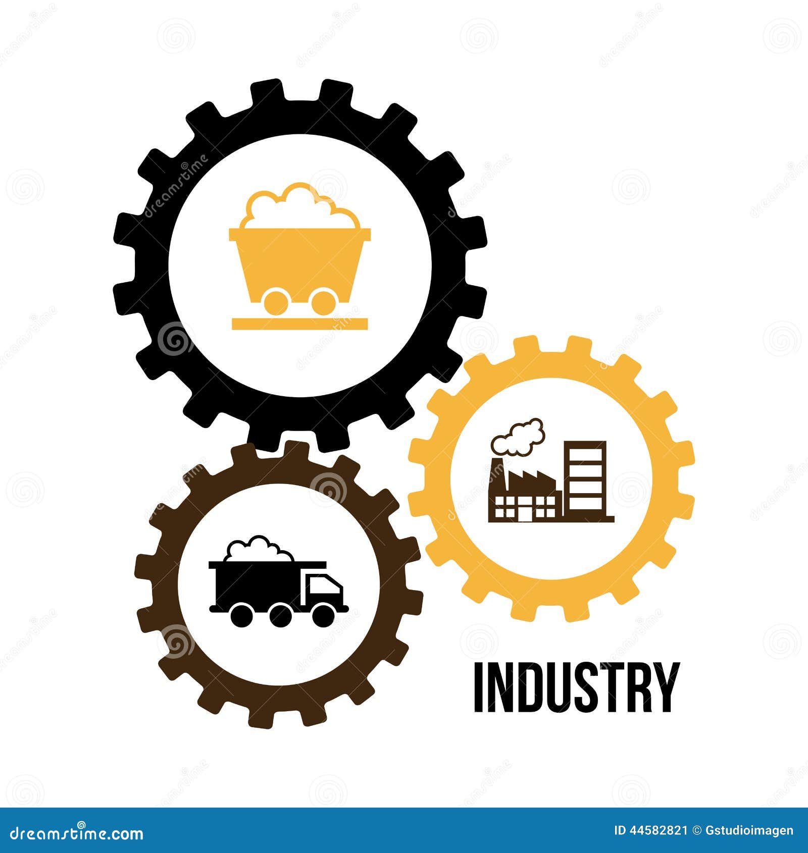 Indutry design stock vector. Illustration of power, industrial - 44582821