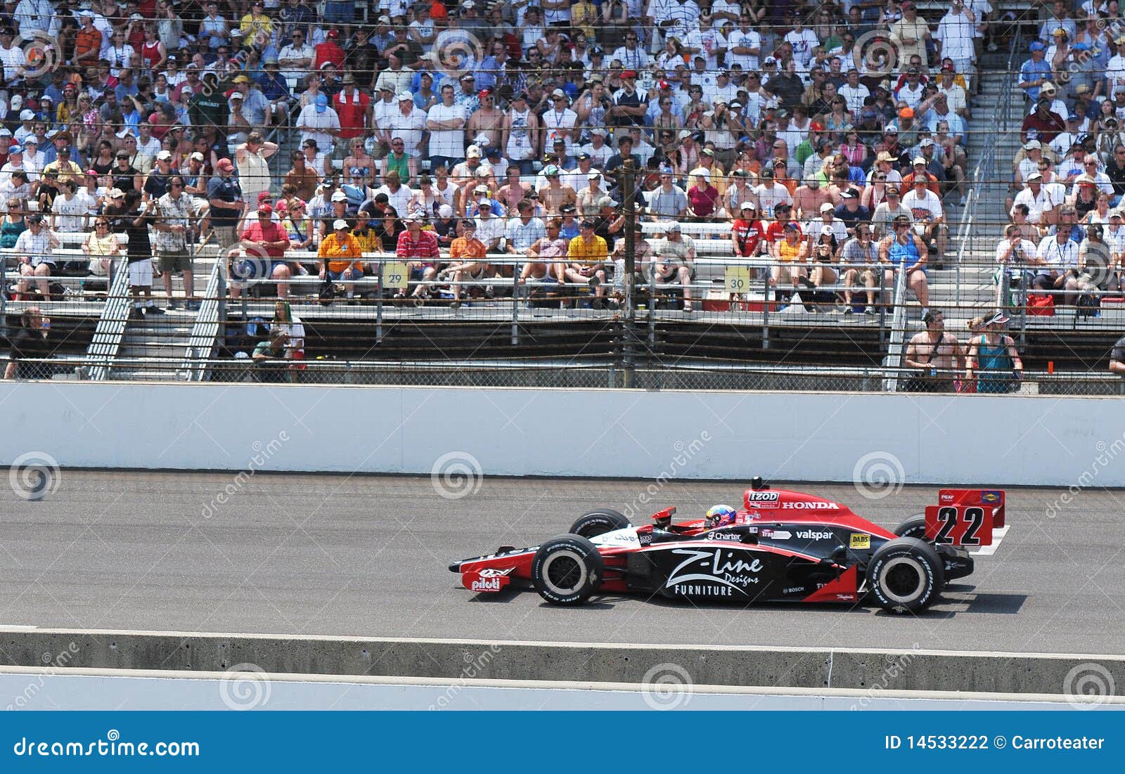 Indy 500 car race editorial photography. Image of track - 14533222