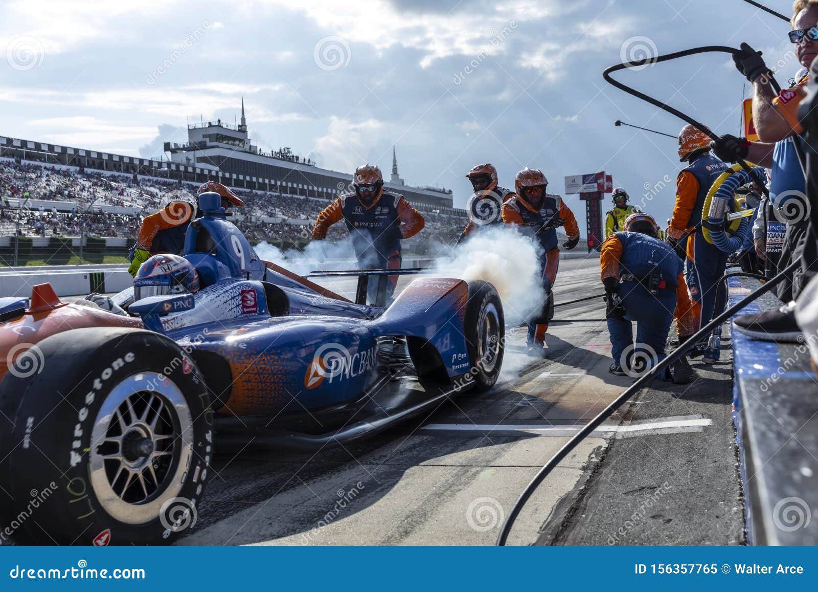 IndyCar: Agosto 18 Abastecimiento ABC 500 Imagen editorial - Imagen de ...