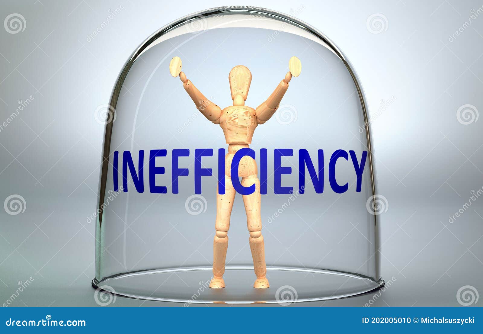 Inefficiency Can Separate a Person from the World and Lock in an ...