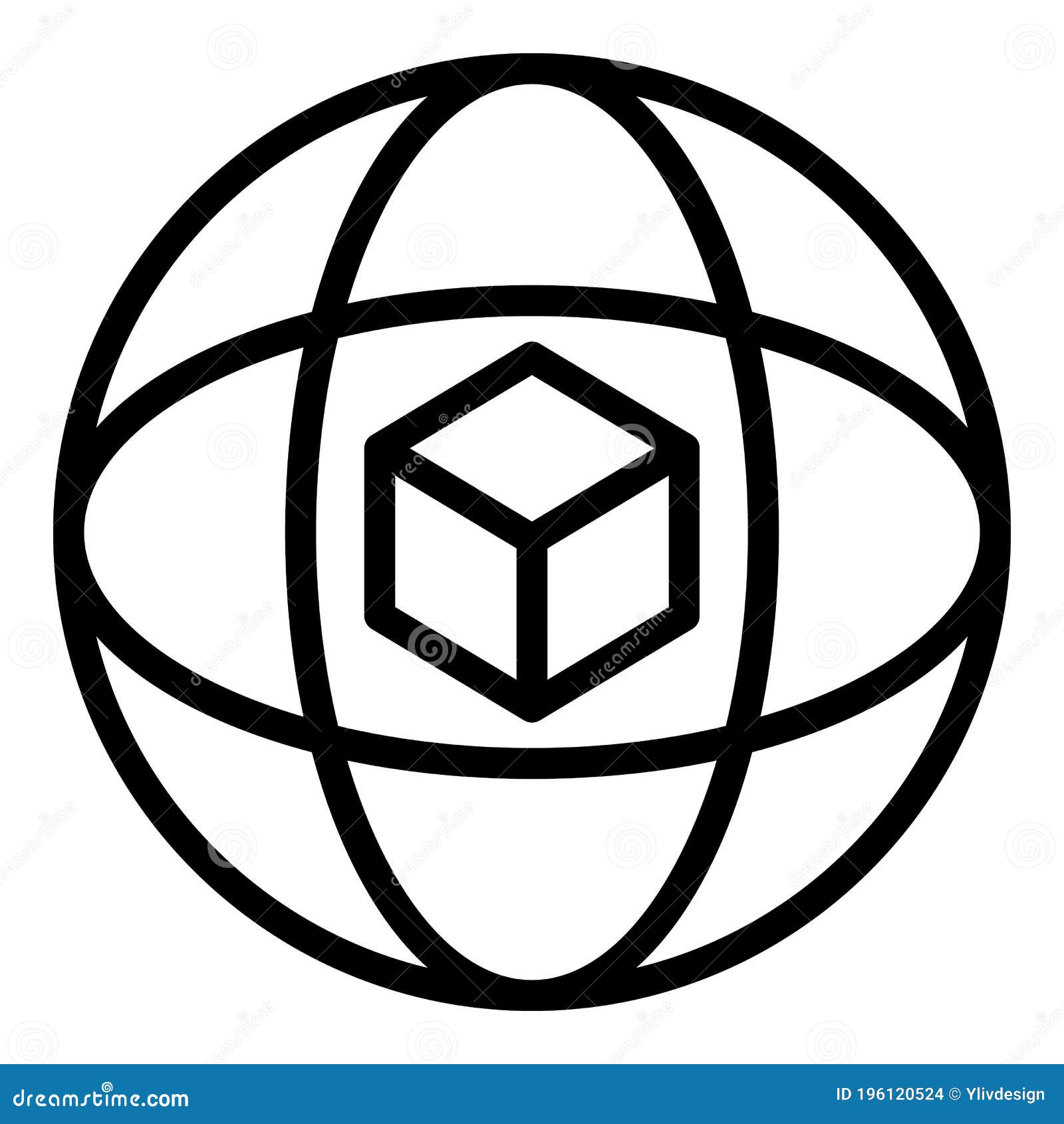 Inertia Physics Demonstration Example With Objects And Movement, Vector ...