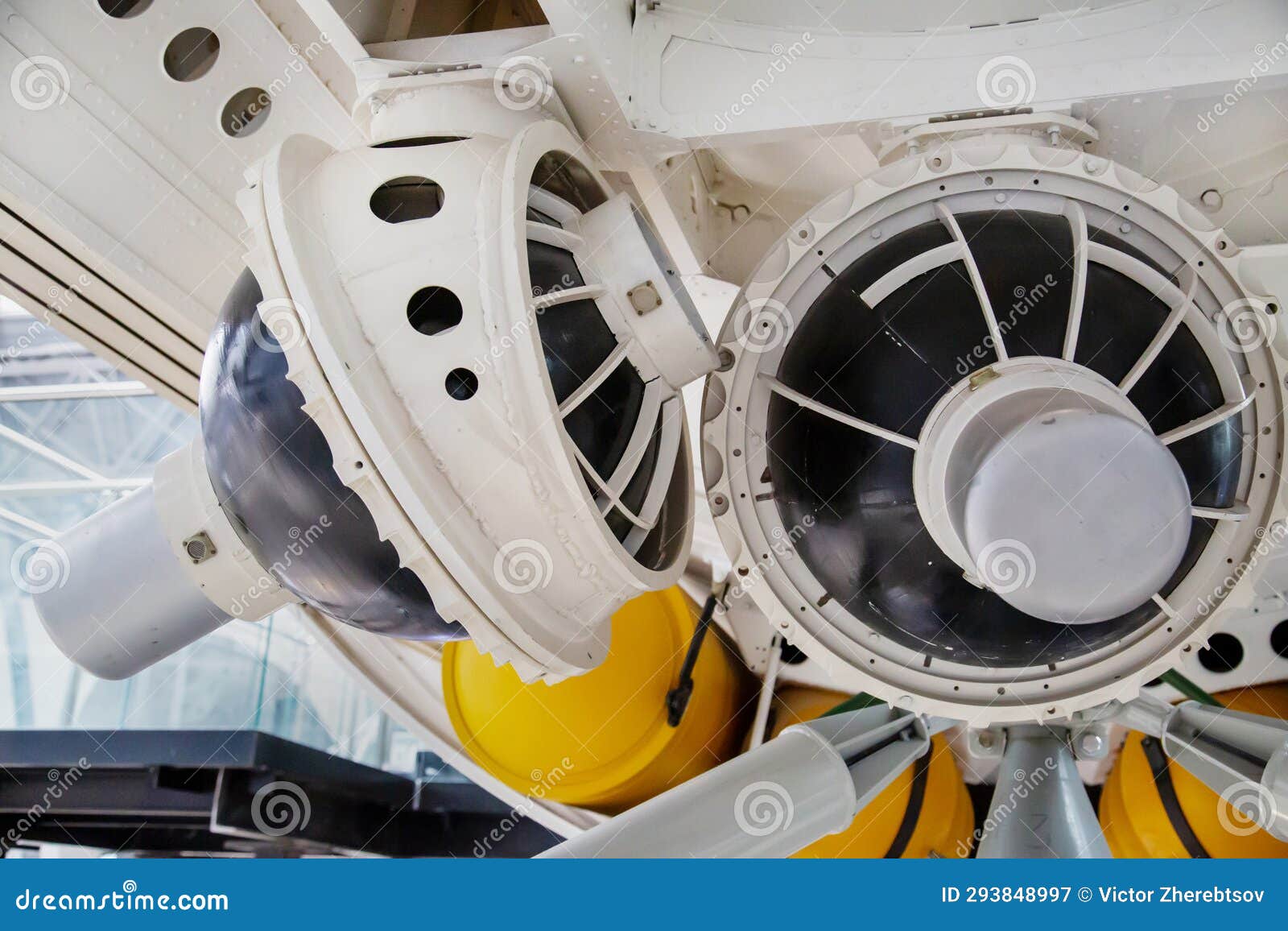 The Inertial Navigation System of the Space Station is White. Stock ...