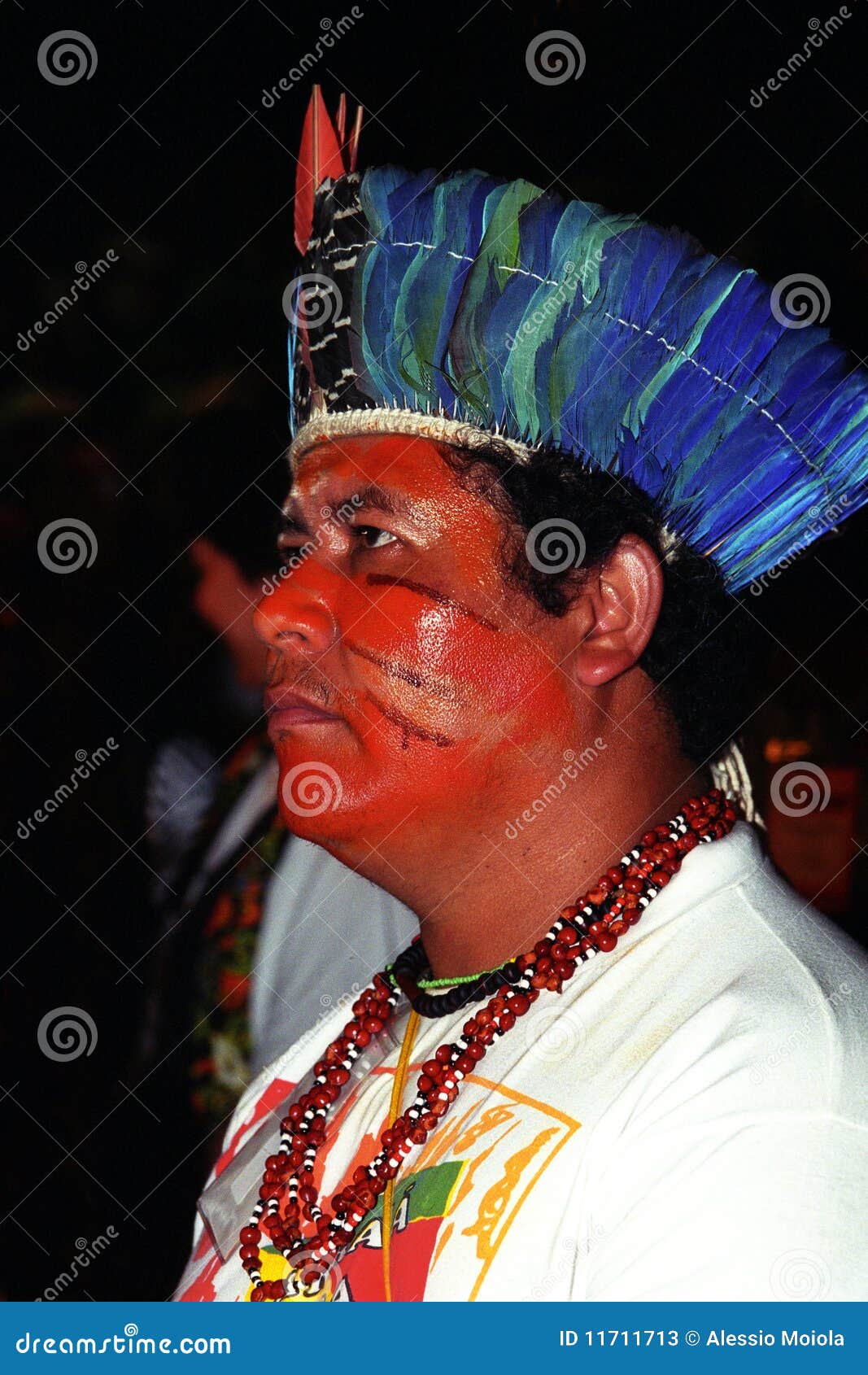 Infödd indier av Brasilien redaktionell arkivfoto. Bild av aboriginals ...