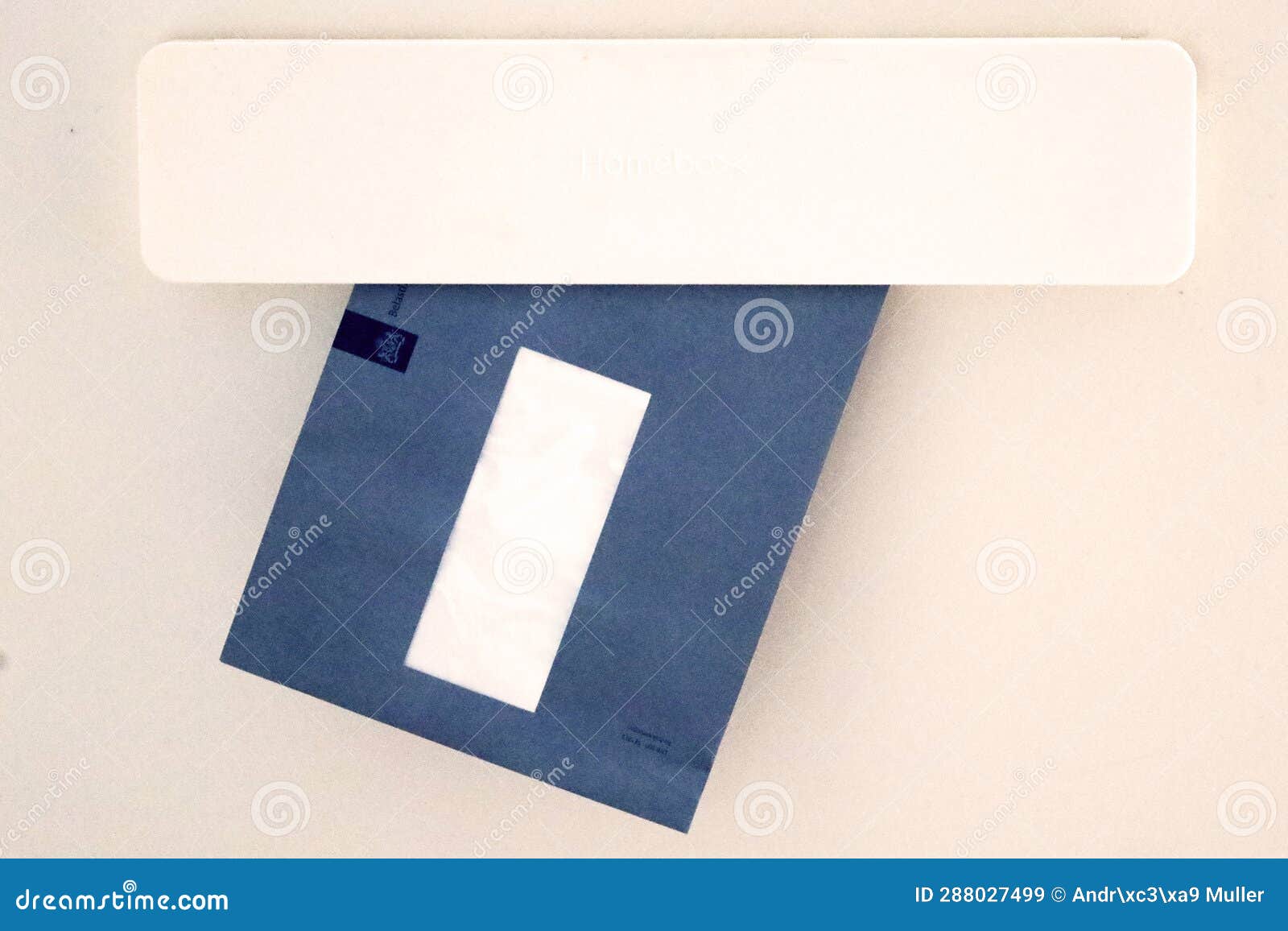 Blue Envelope Dutch Tax Editorial Photo | CartoonDealer.com #210767457