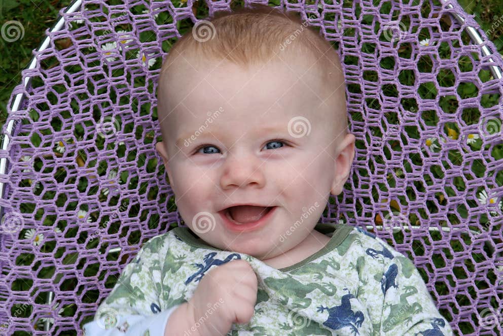 Infant stock image. Image of happy, alert, born, infancy - 12174695