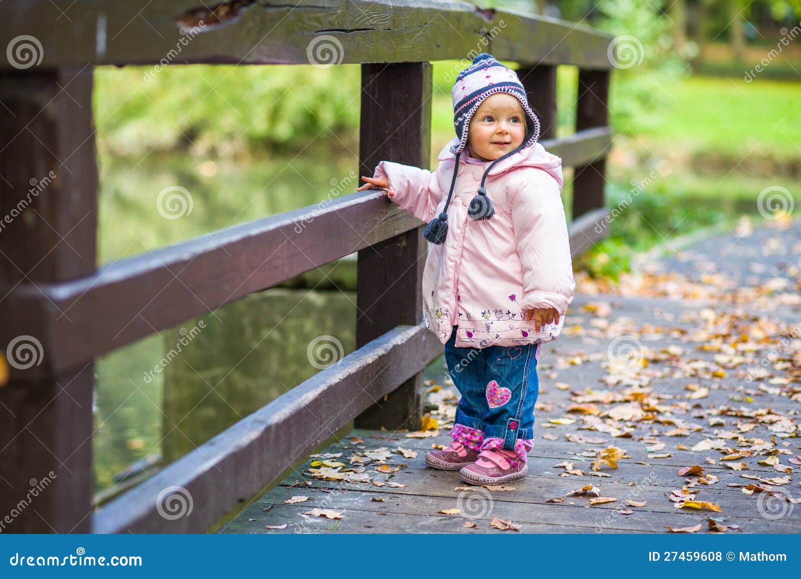 Infant baby girl in park stock photo. Image of people - 27459608