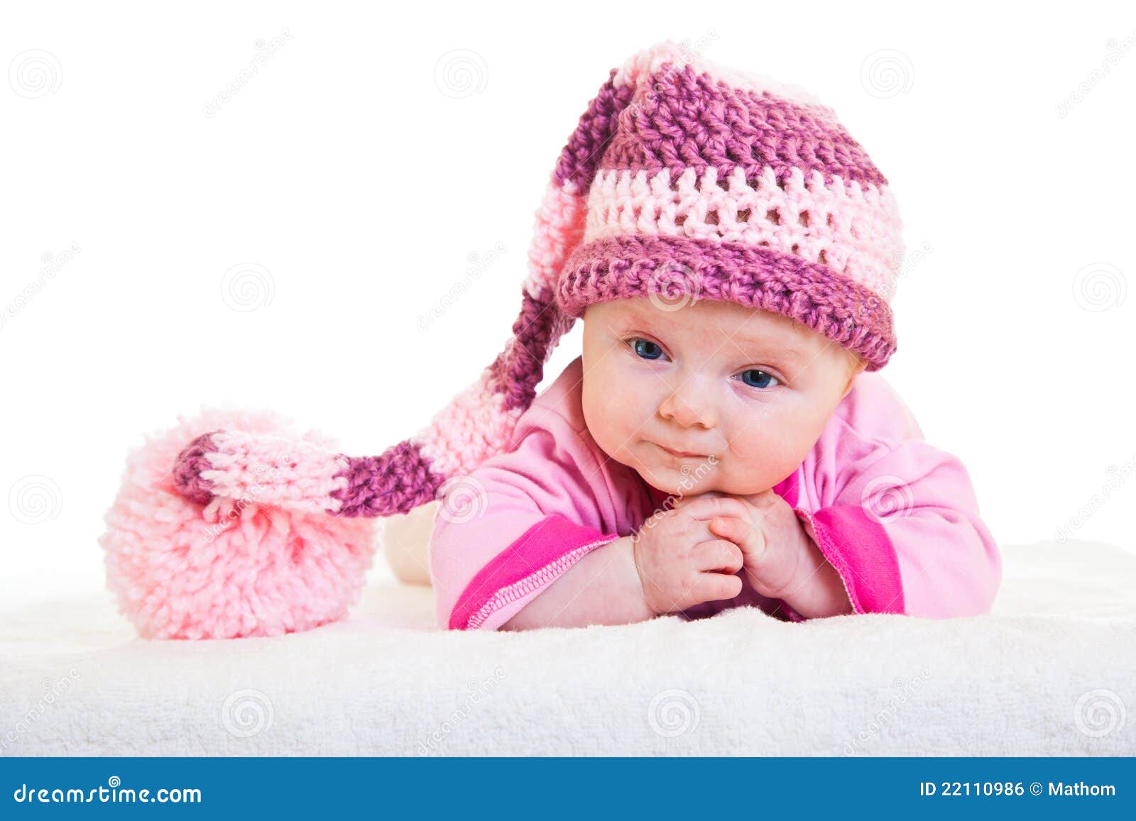 Infant girl stock photo. Image of blond, cute, infant - 22110986