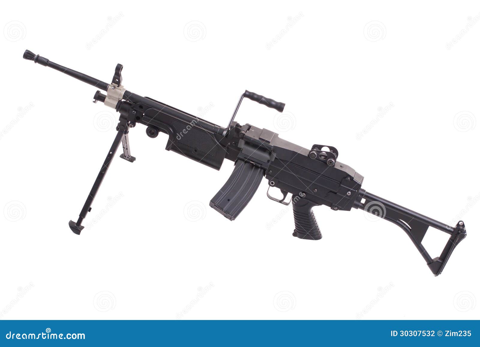 Infantería Moderna De Metralleta Fotografía de archivo - Imagen: 30307532