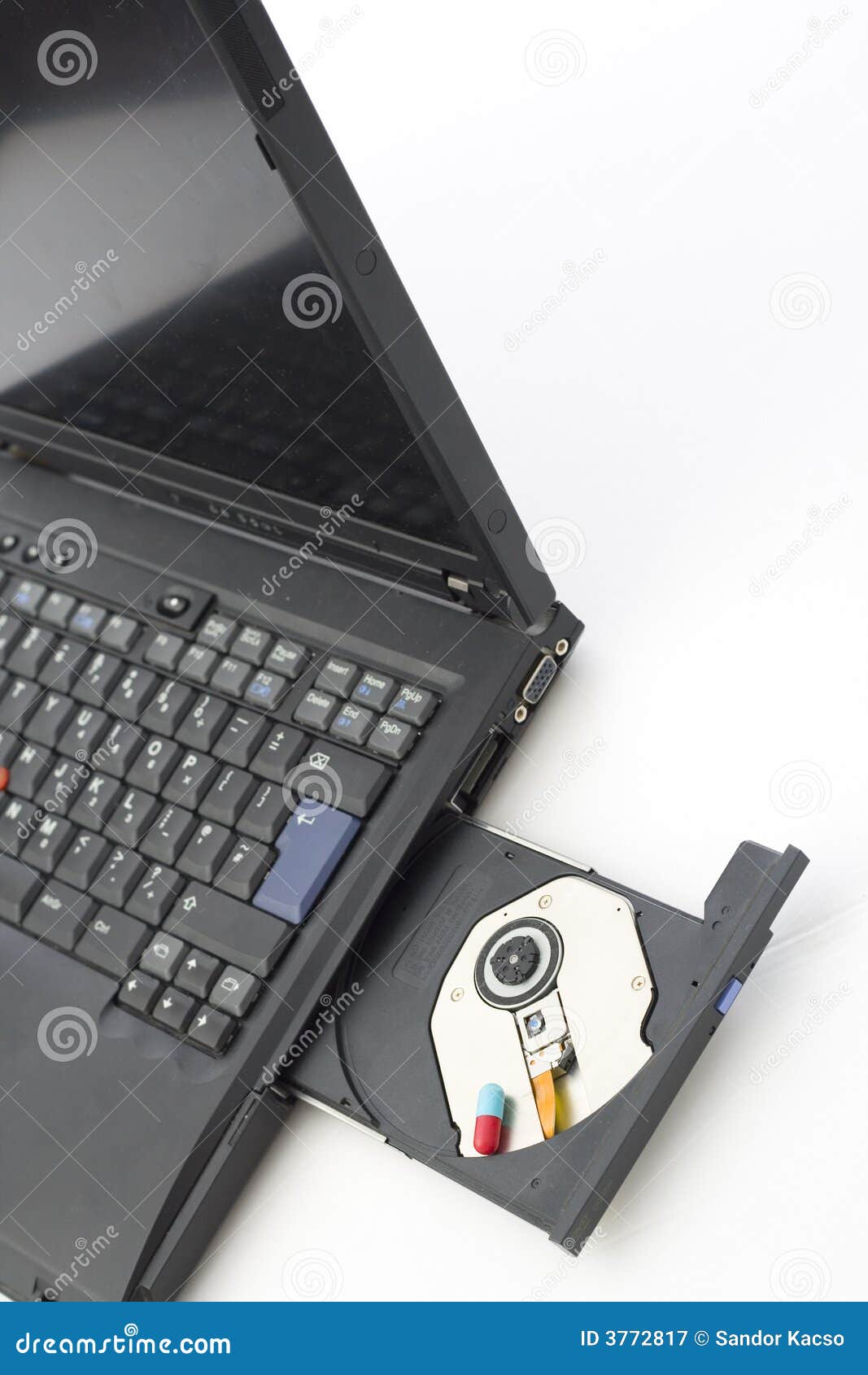 Infected PC stock image. Image of isolated, write, trojan - 3772817