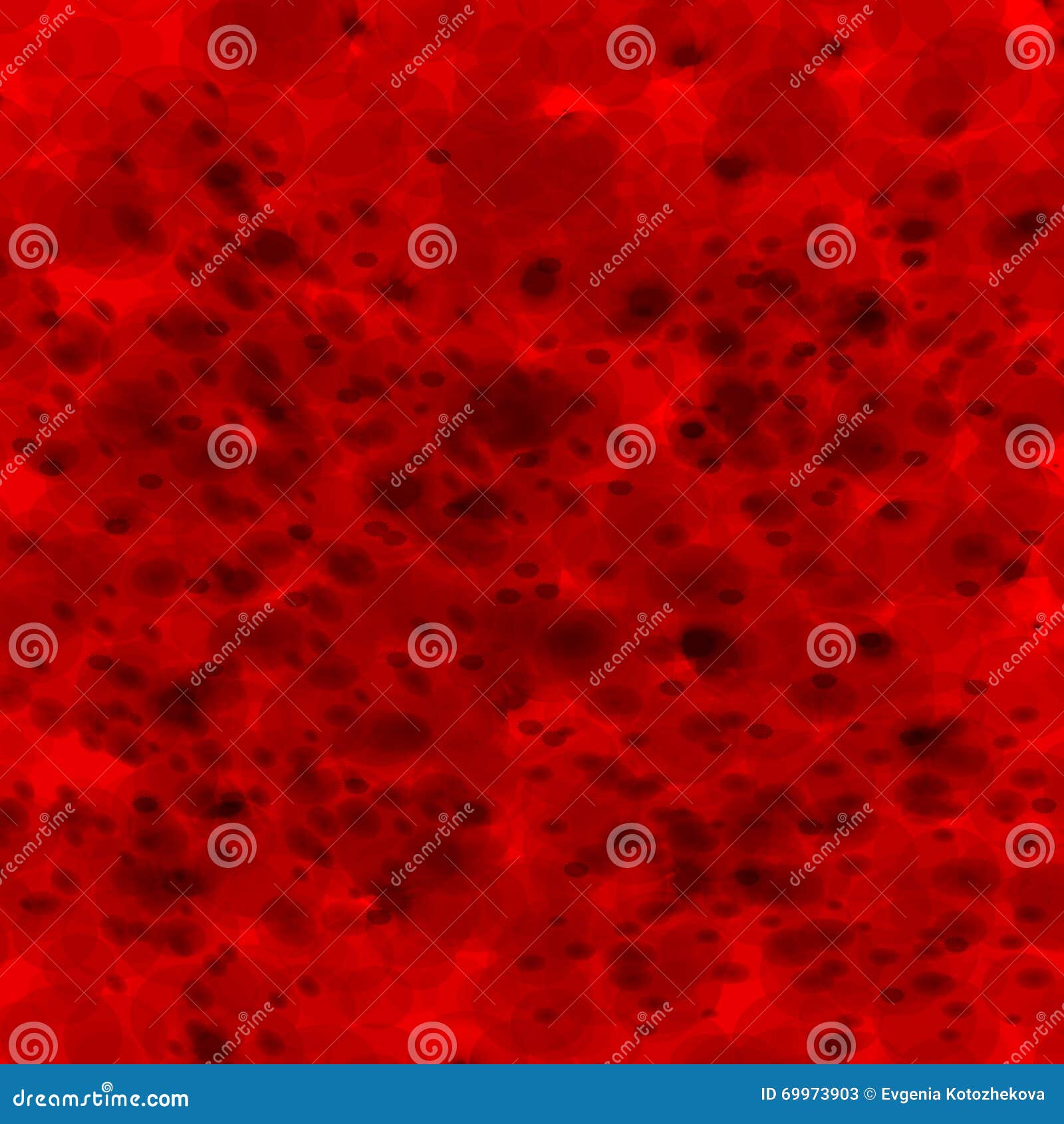 Infected red blood cells stock vector. Illustration of infected - 69973903