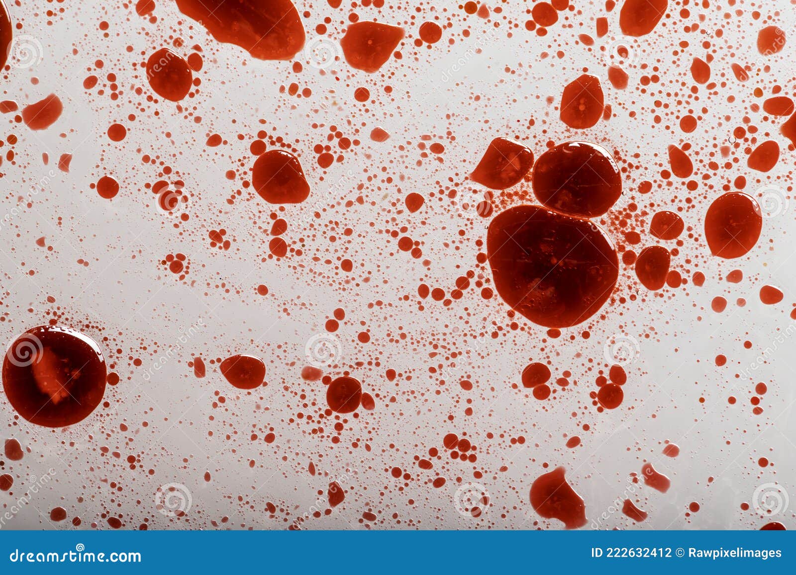 Infectious Coronavirus Blood Splatter Stock Photo - Image of ...