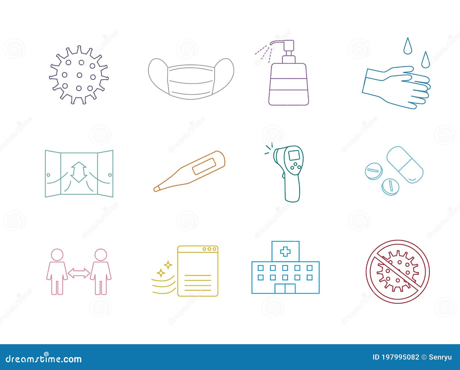 Infectious Disease Countermeasures Icon Stock Vector - Illustration of ...