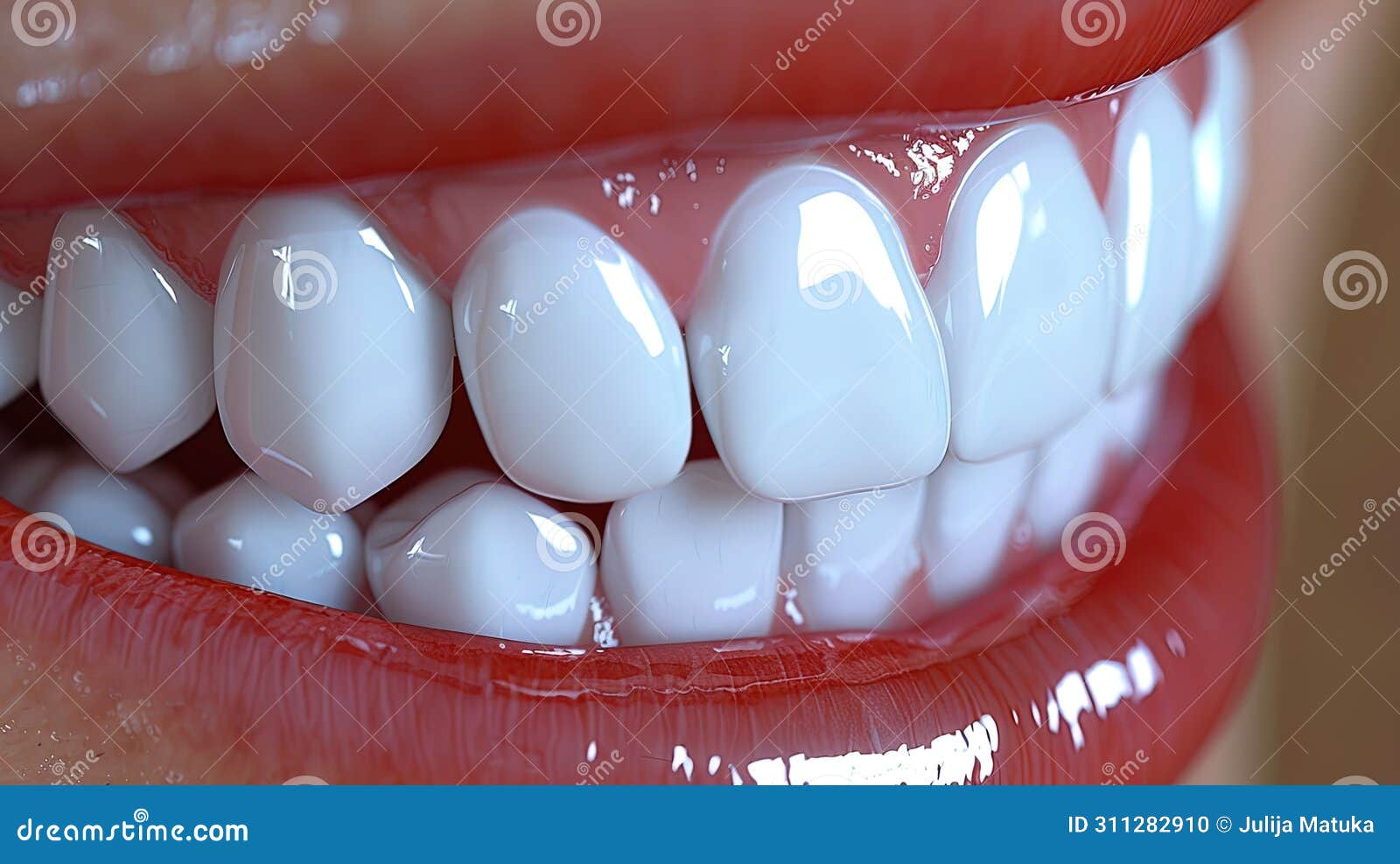 Infectious Smile Spreads Happiness in Close-up Shot Stock Photo - Image ...
