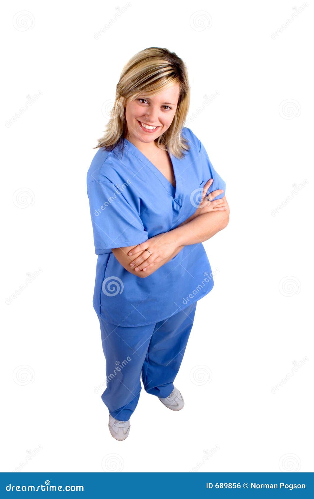 Infermiera 2 fotografia stock. Immagine di sorriso, donna - 689856
