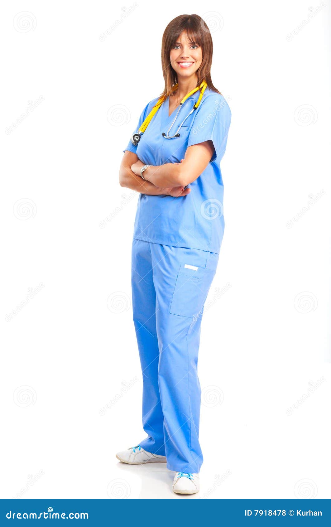 Infermiera fotografia stock. Immagine di sfondo, persona - 7918478