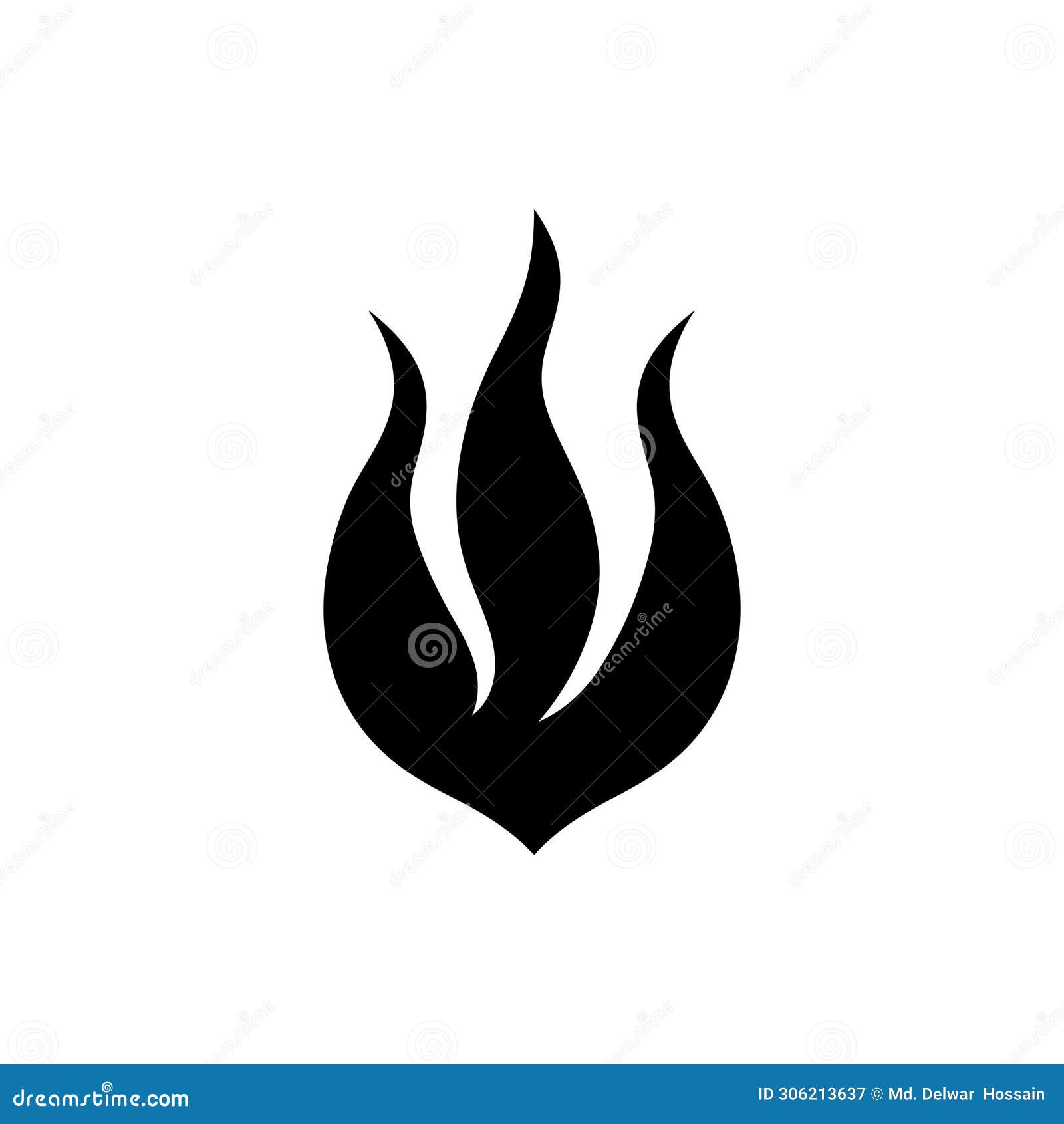 Infernal Impulse Flame Icon Stock Vector - Illustration of infernal ...