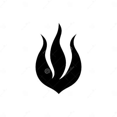 Infernal Impulse Flame Icon Stock Vector - Illustration of infernal ...
