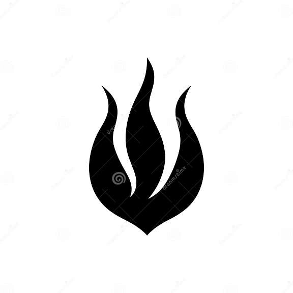 Infernal Impulse Flame Icon Stock Vector - Illustration of infernal ...