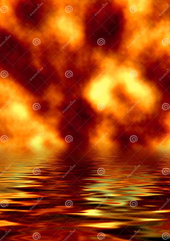 Inferno stock illustration. Illustration of flame, fire - 1701585