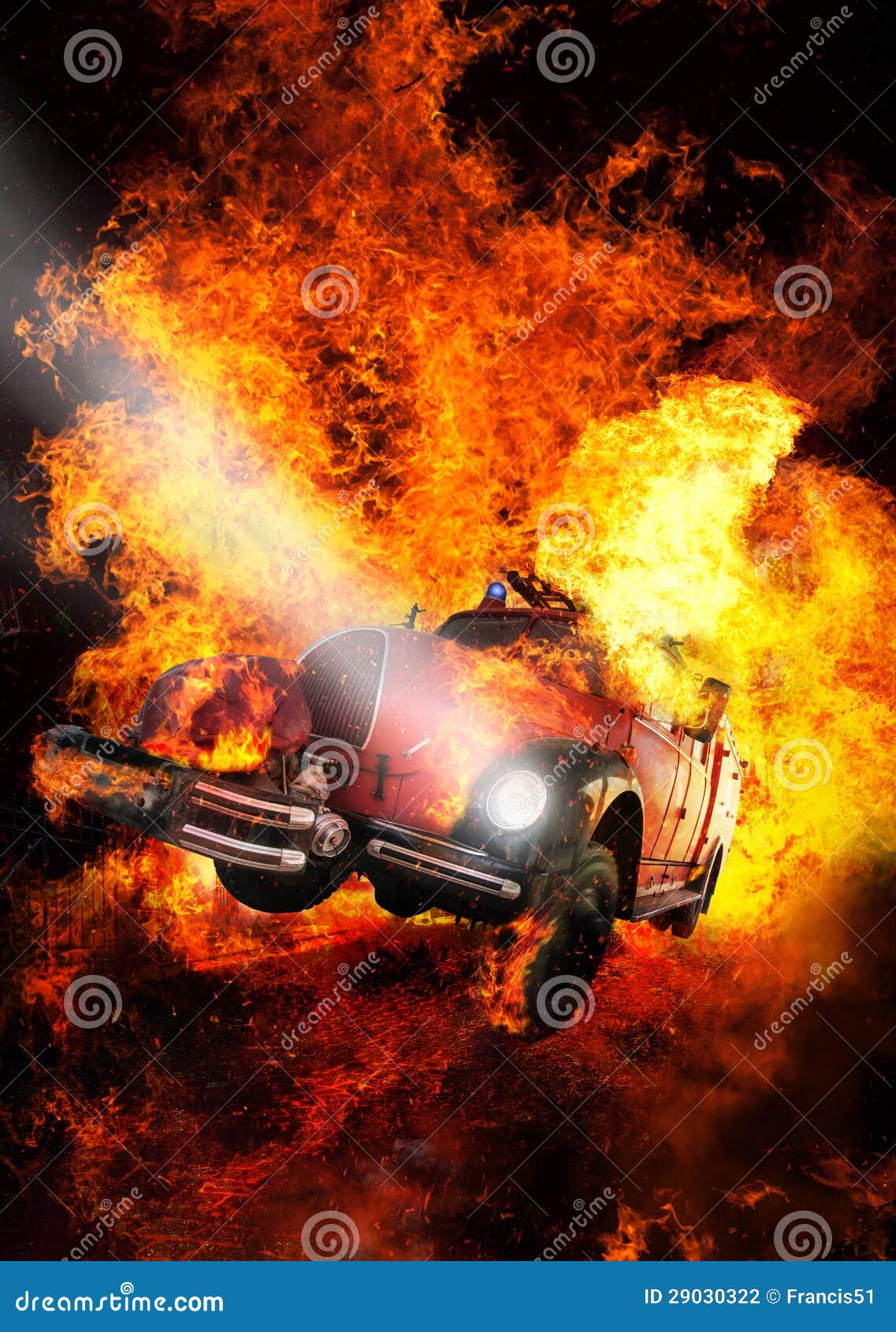 Fire Inferno Background Stock Image | CartoonDealer.com #27013849