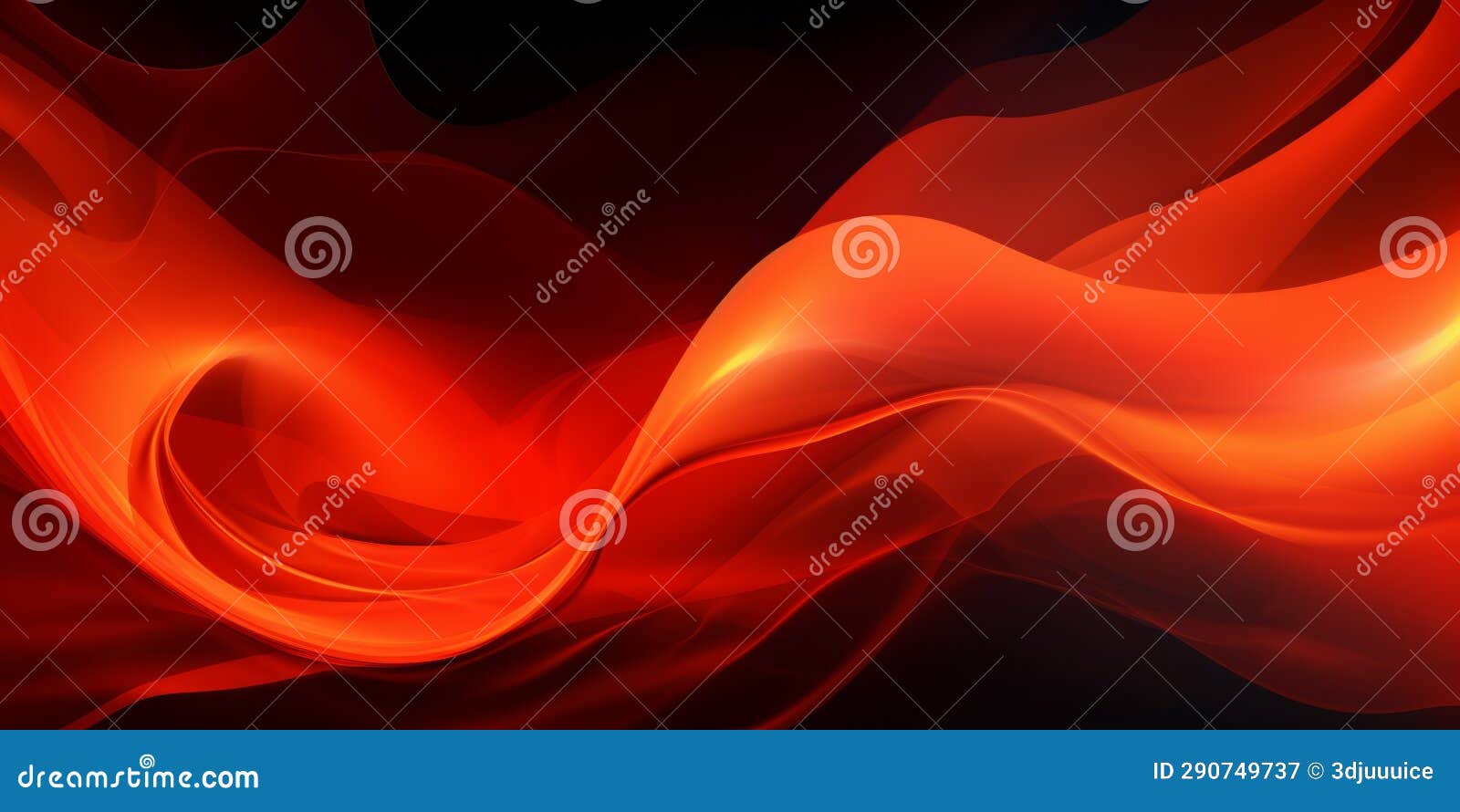 Inferno Creative Abstract Wavy Texture. Stock Illustration ...