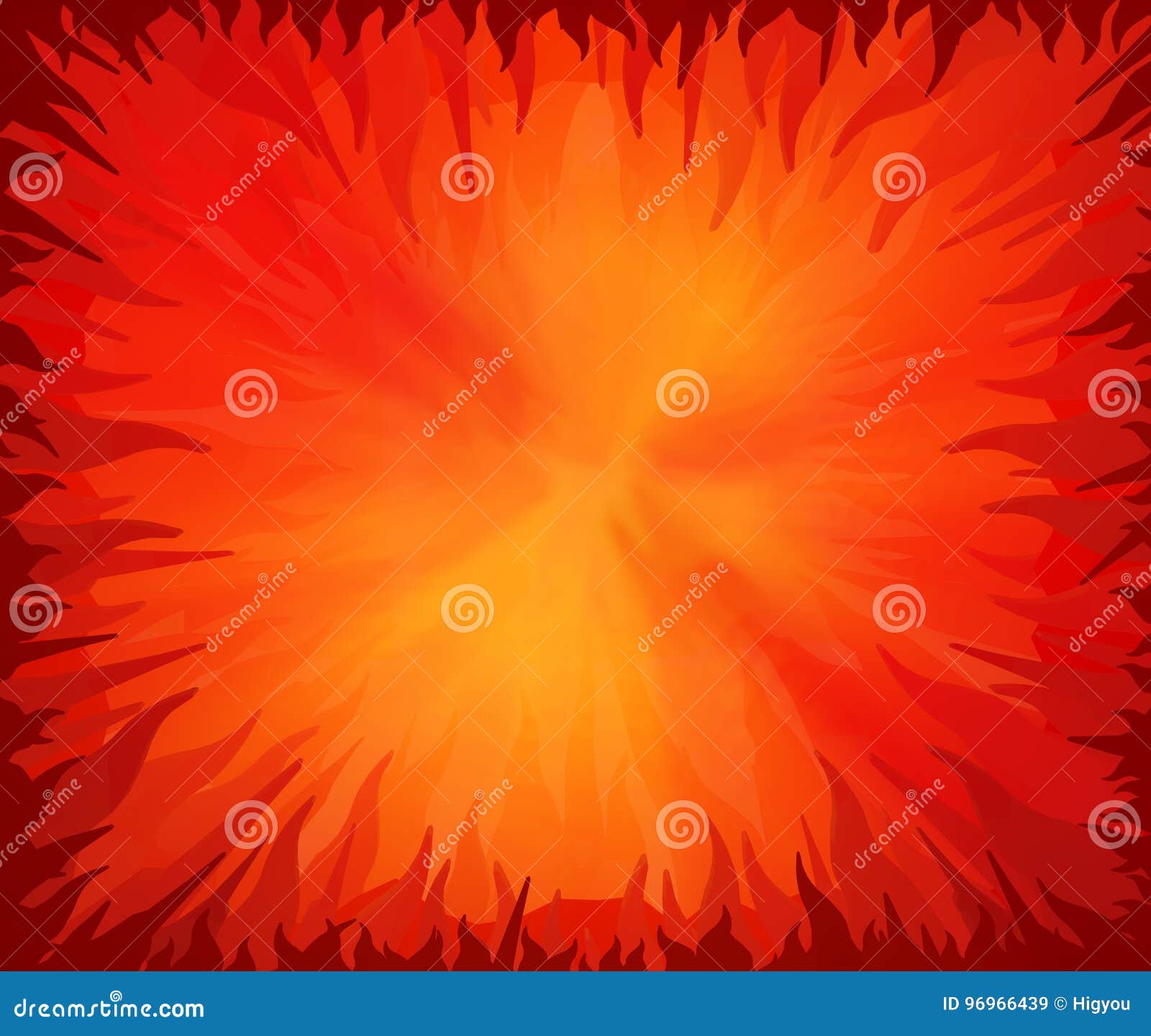 Inferno Empty stock illustration. Illustration of light - 96966439