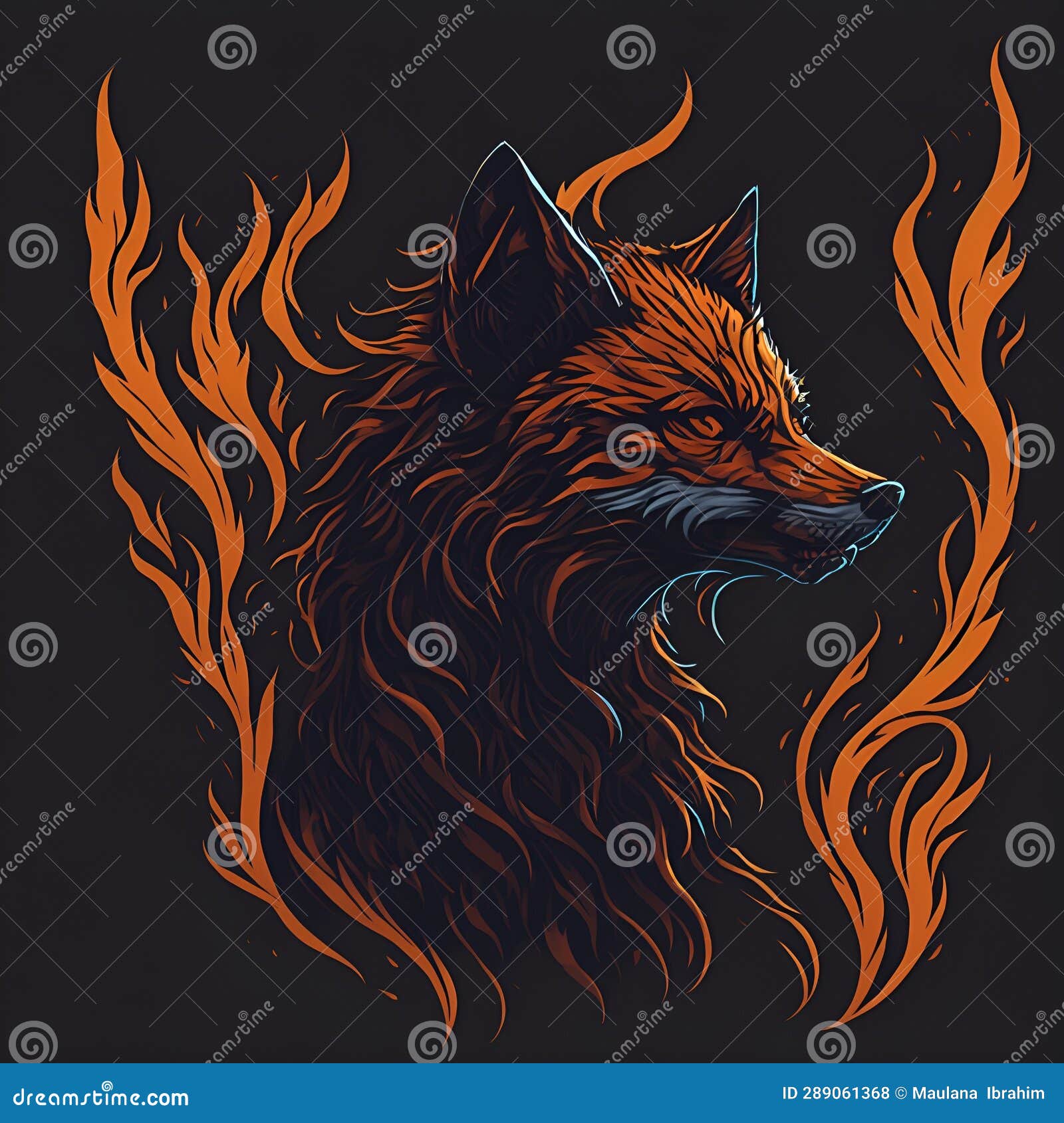 Inferno Fox Stock Illustrations – 28 Inferno Fox Stock Illustrations ...
