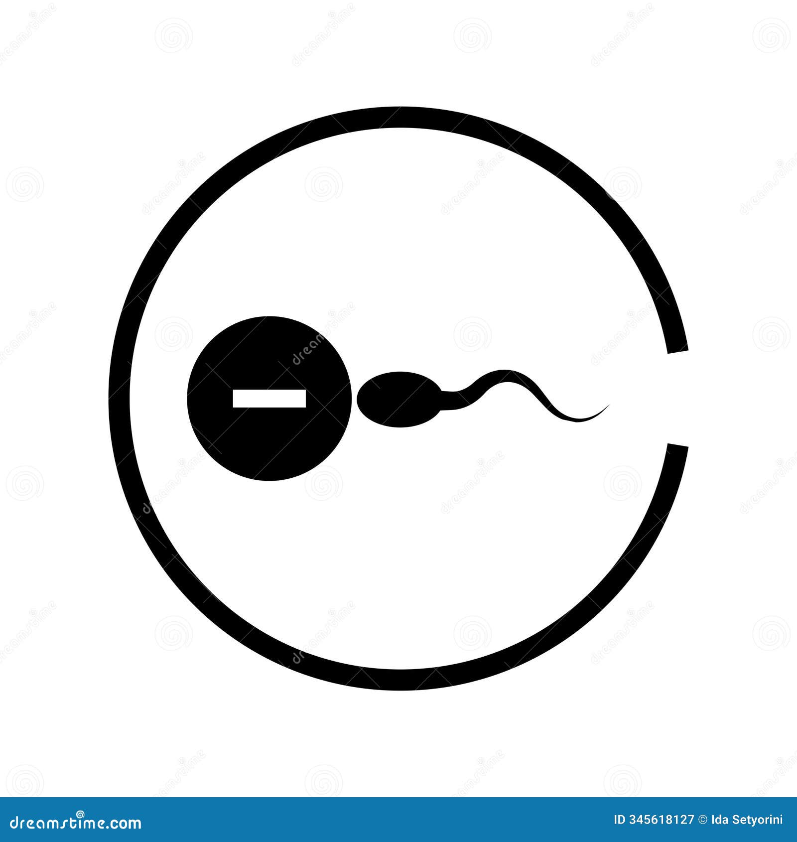Infertility Icon. Fertilization Problems Royalty-Free Stock Image | CartoonDealer.com #345618124