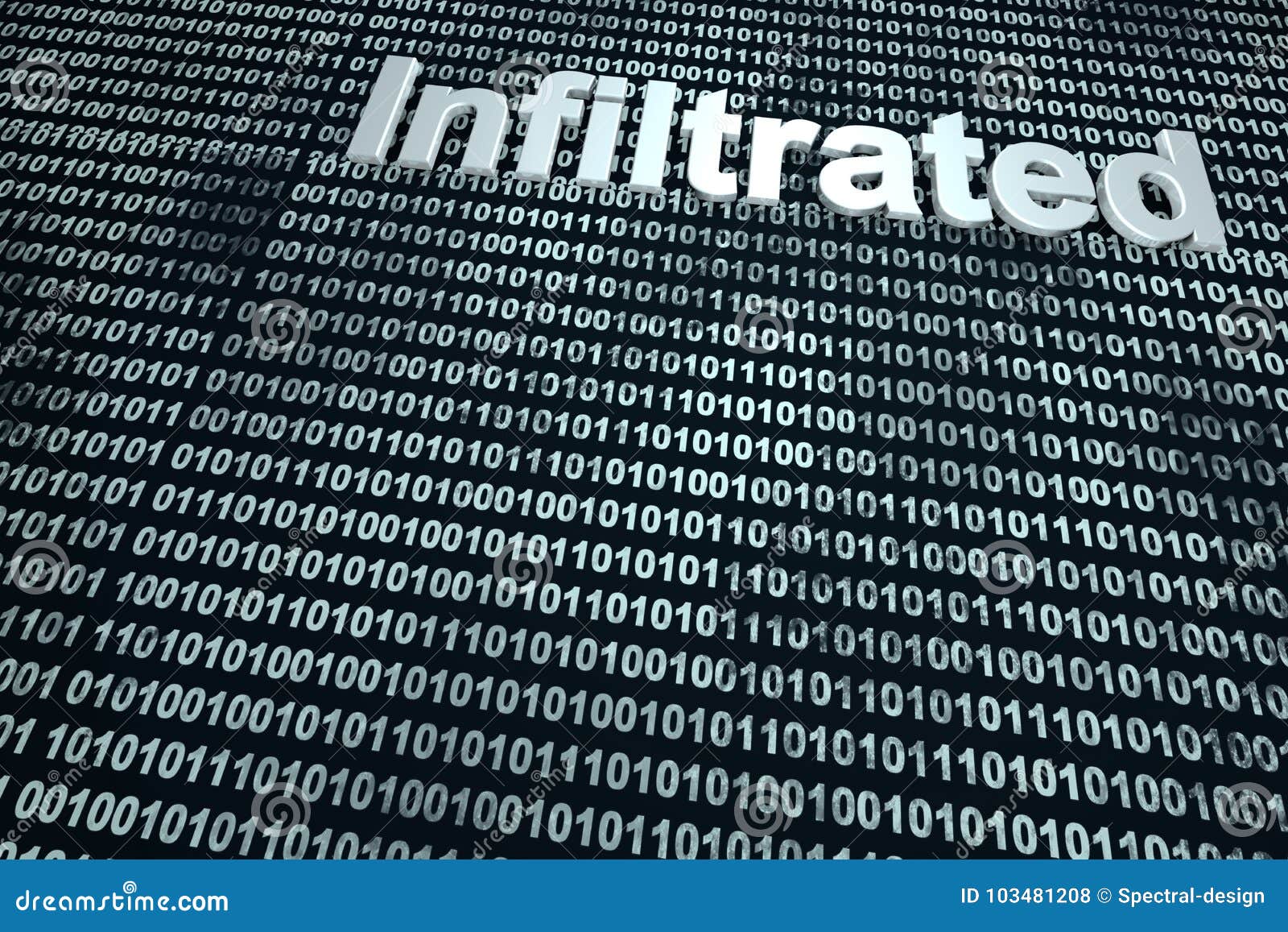 Infiltrated illustrazione di stock. Illustrazione di elettronico ...