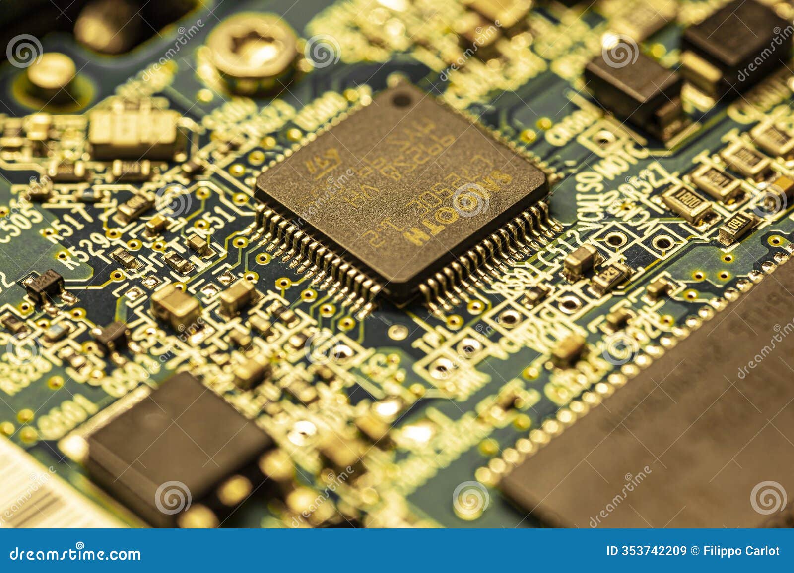 Infineon Technologies Microcontroller Commanding Complex Circuitry on ...
