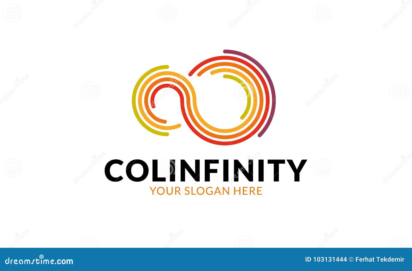 Infini Logo Template illustration de vecteur. Illustration du symbole ...