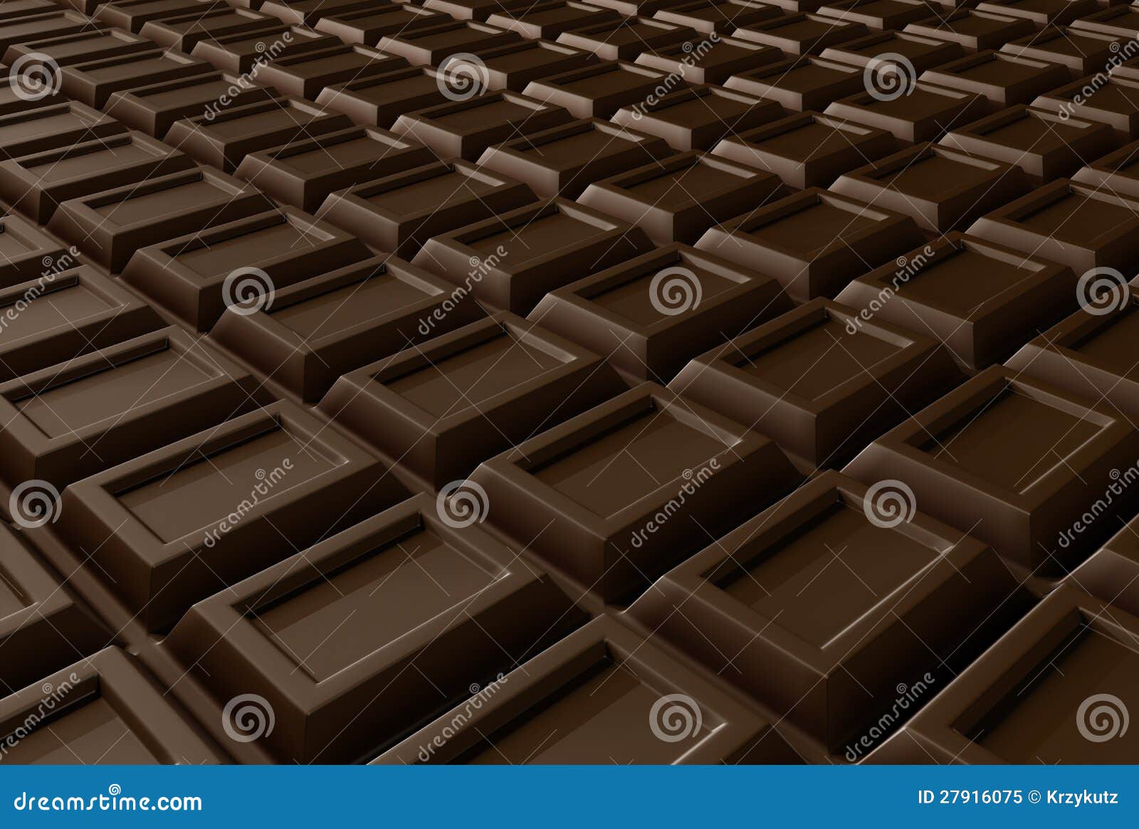 Infinite chocolate stock illustration. Illustration of cocoa - 27916075