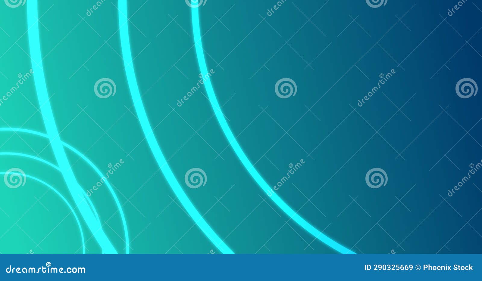 Infinite Circle Loop Background Animation. Creative Unique Abstract ...